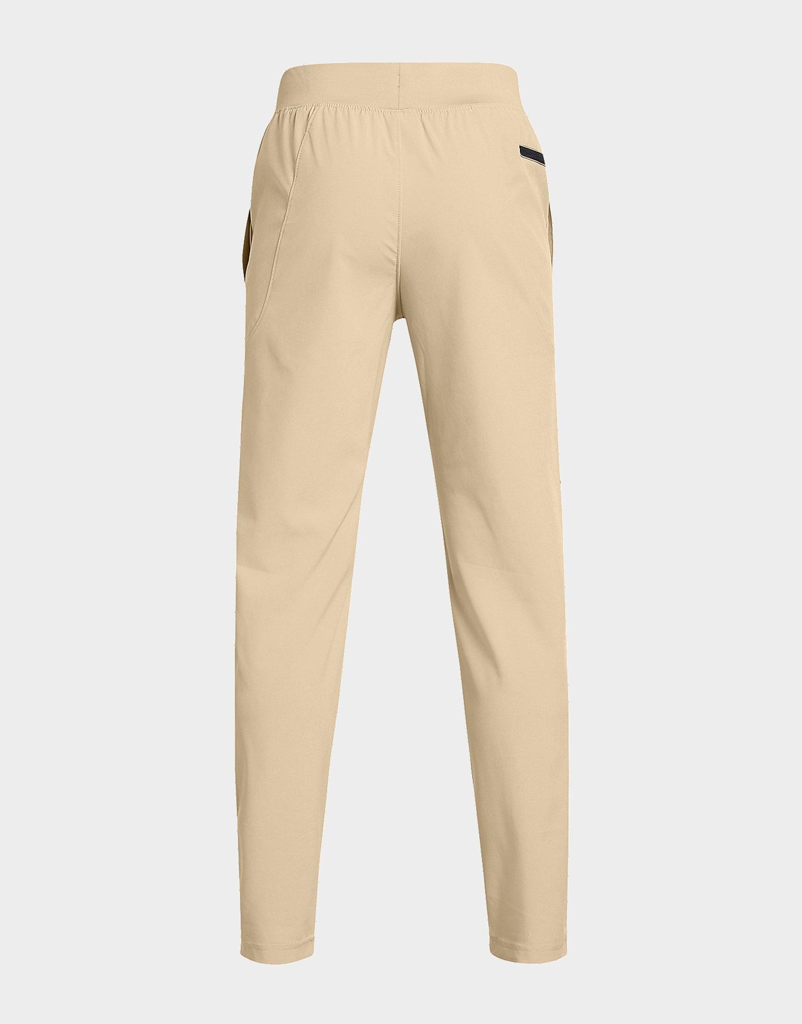 Brown Under Armour Pants UA Unstoppable Tapered Pant | JD Sports UK