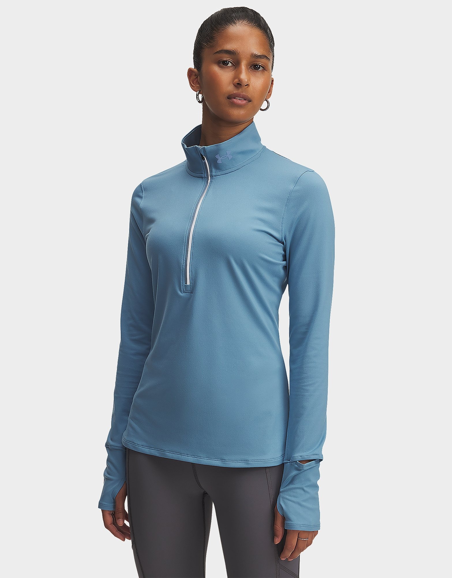 Under Armour Long-Sleeves UA Launch Pro Half Zip Blau - JD Sports ...