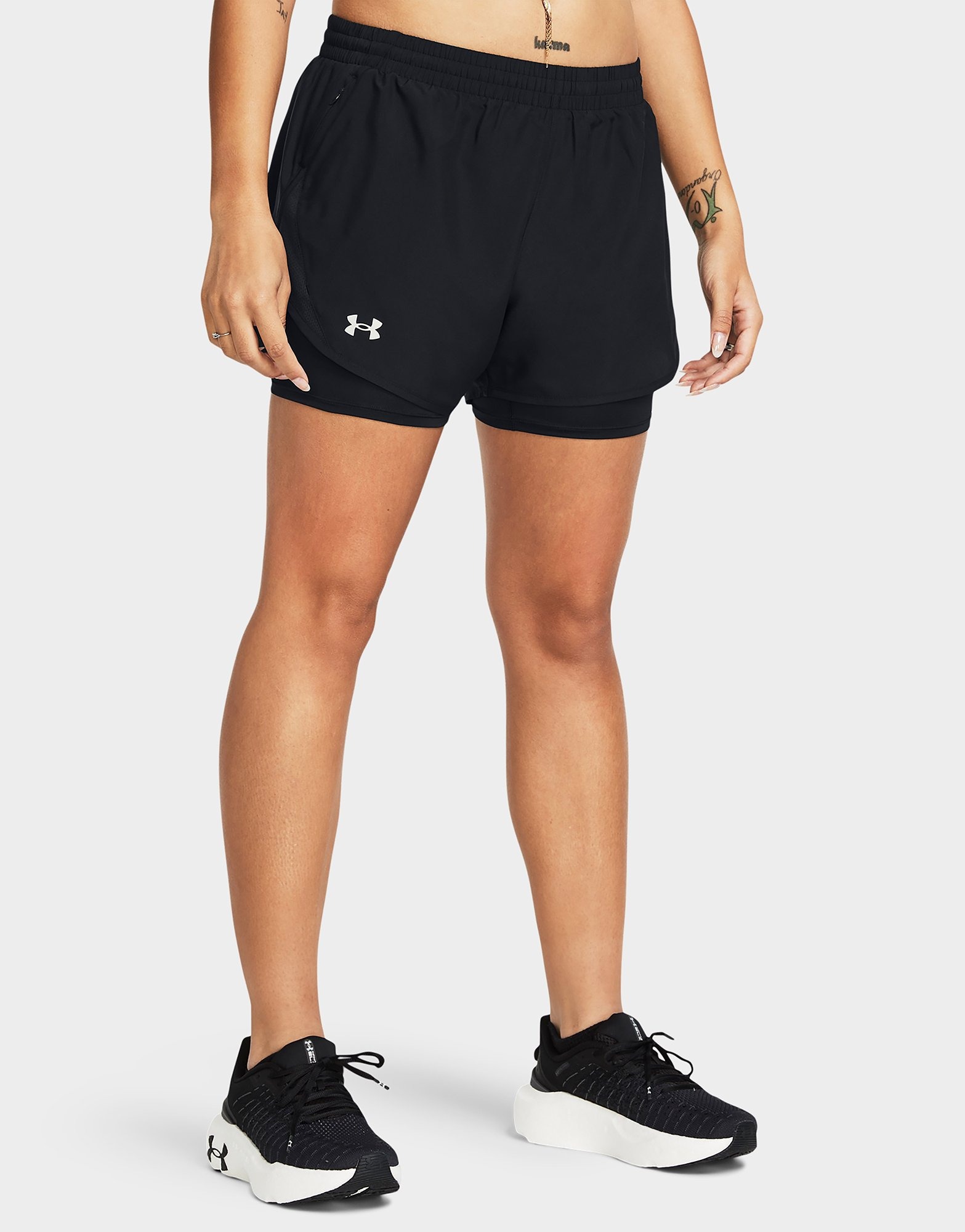 Under Armour Shorts UA Fly By 2-in-1 Shorts Noir- JD Sports France