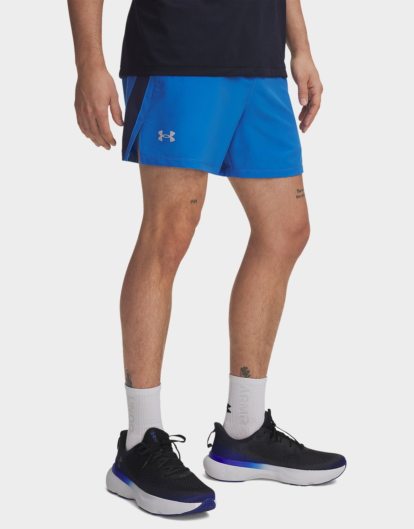 Blue Under Armour Launch 5" Shorts | JD Sports UK