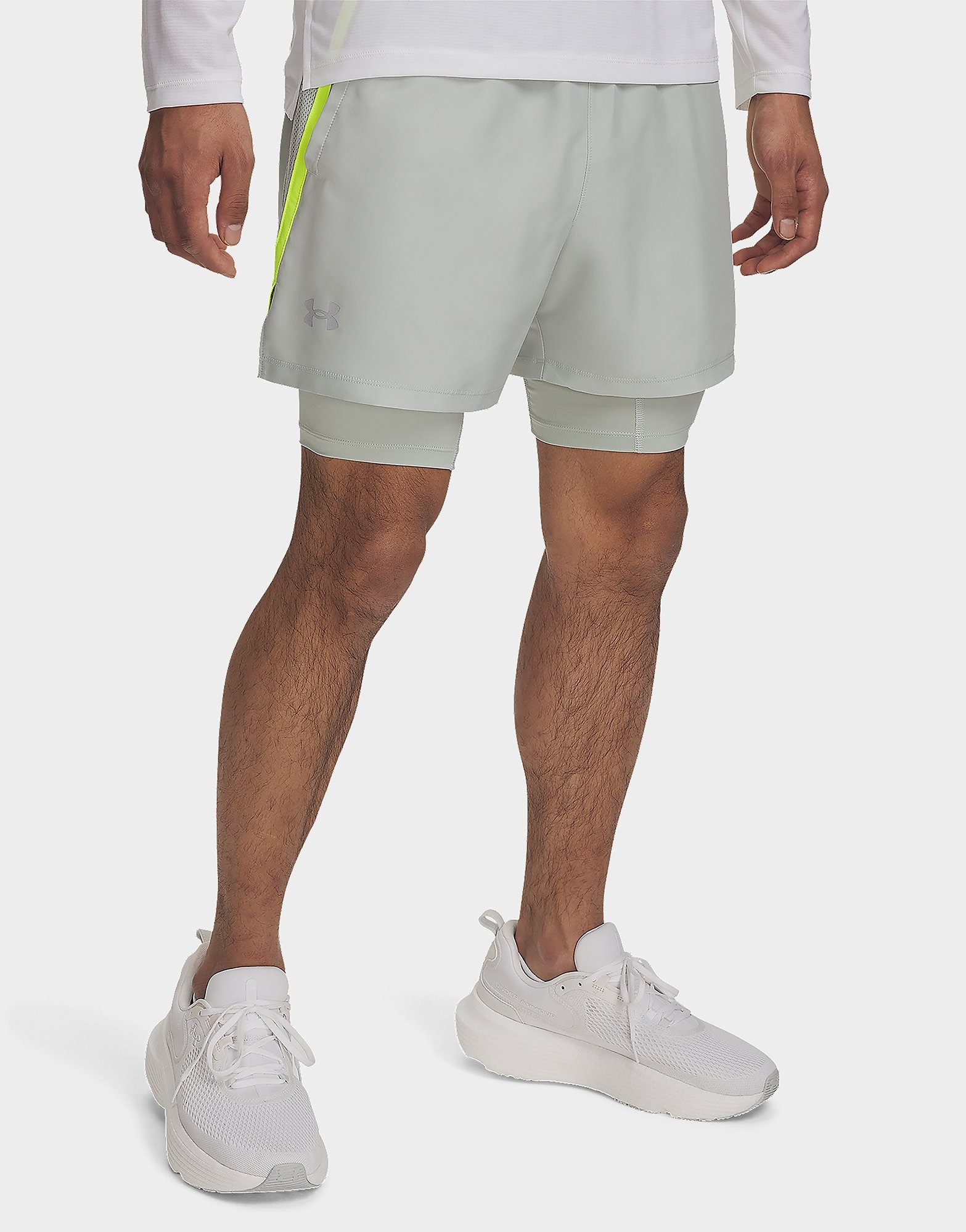 Under Armour 2-in-1 5 inch Shorts Launch Grün - JD Sports Deutschland
