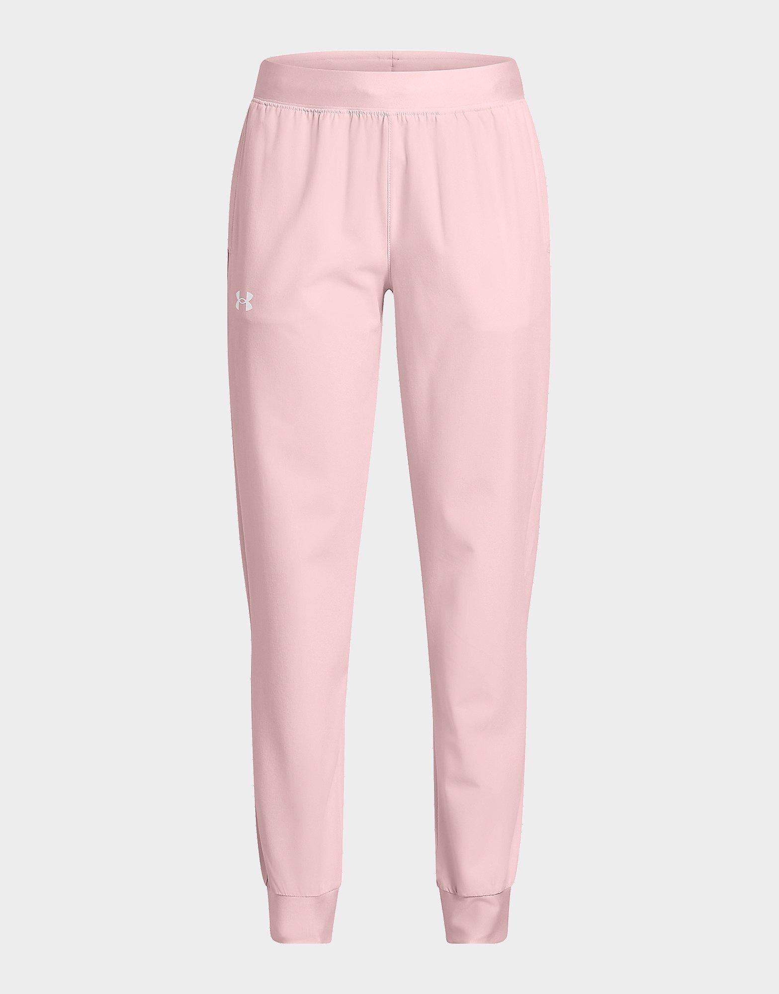 Pink Under Armour Pants UA Rival Woven Jogger | JD Sports UK