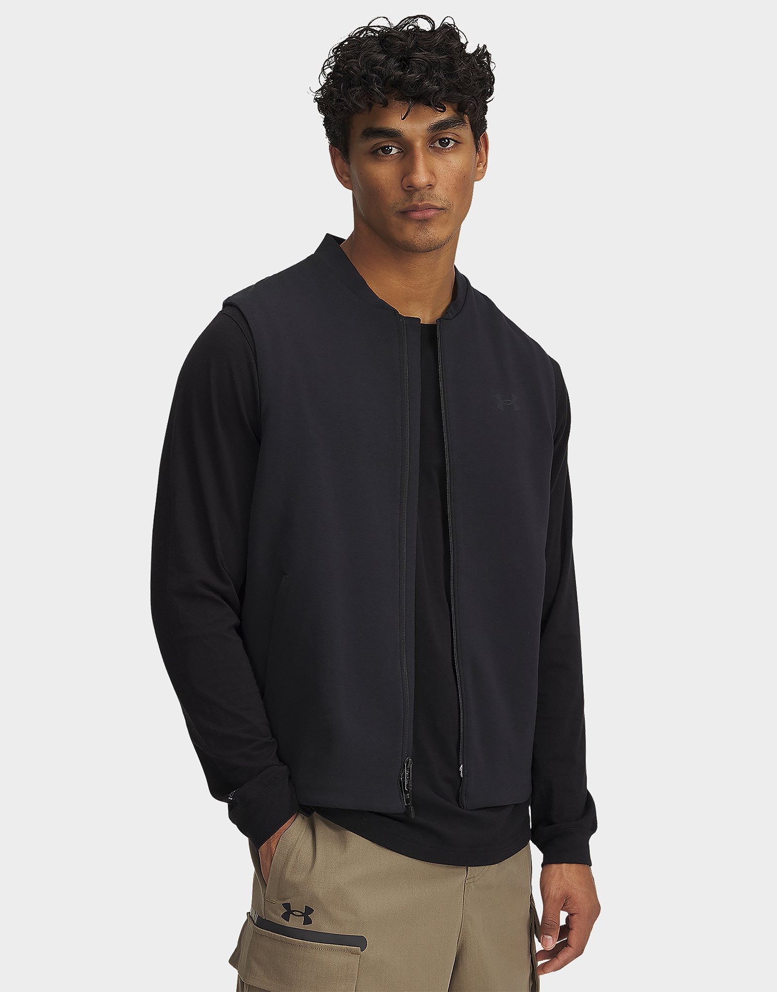 Under Armour Vests UA Unstoppable Flc Grid Vest Schwarz - JD Sports ...