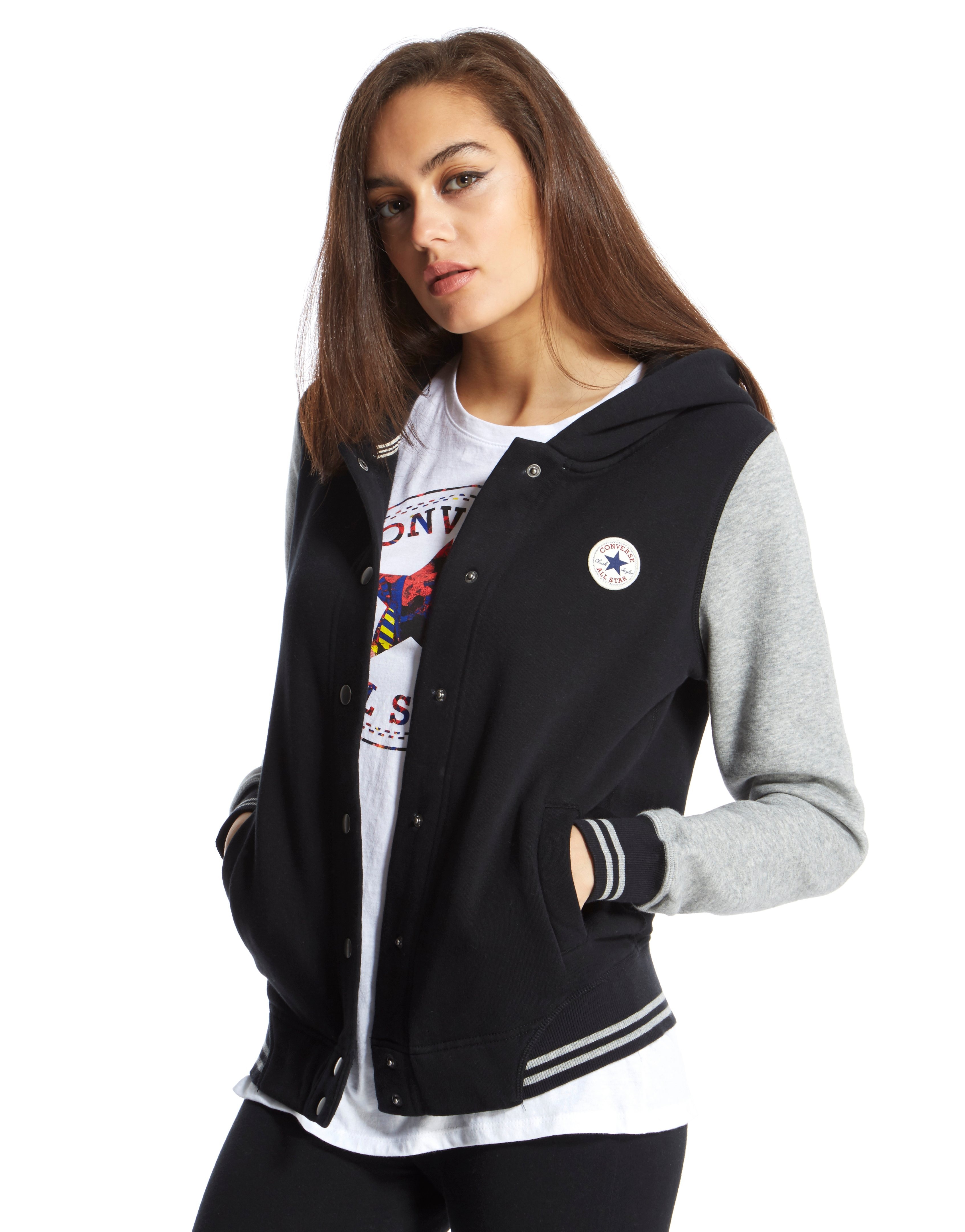 Zwart Converse Varsity Jacket | JD Sports
