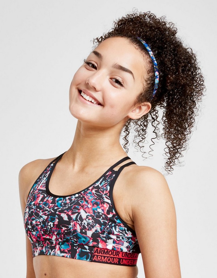 Buy Black Under Armour Girls' HeatGear Bra Junior | JD Sports | JD ...