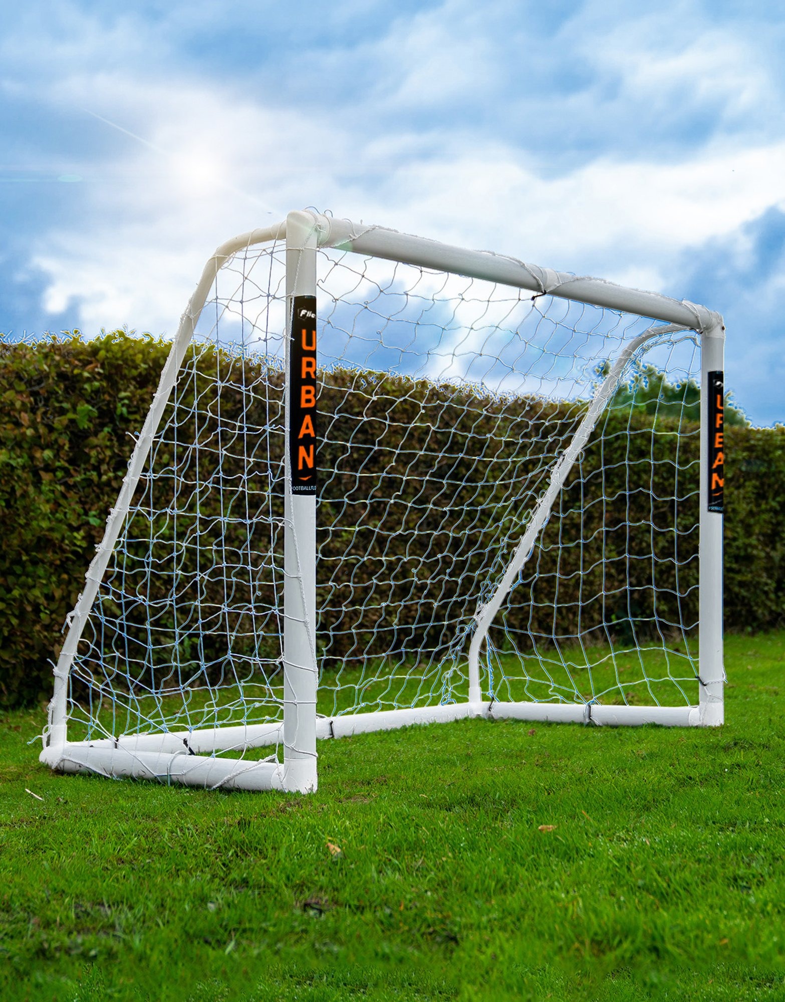White Football Flick 6 x 4 Football Goal - JD Sports Global
