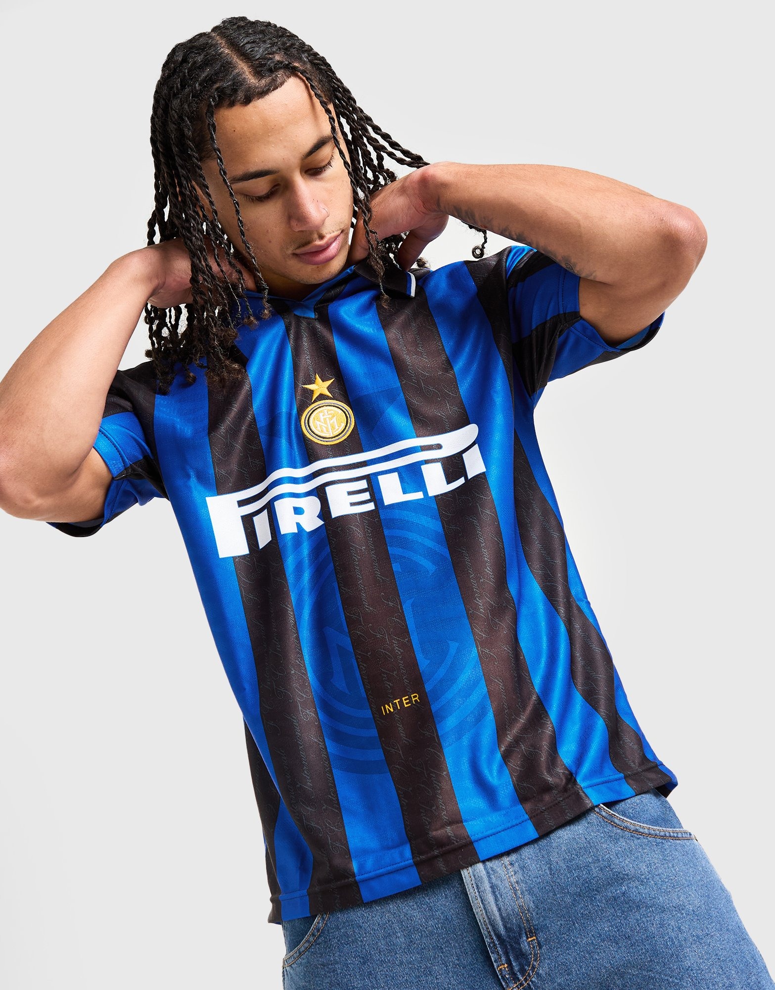 Blue Score Draw Inter Milan '96 Retro Home Shirt - JD Sports