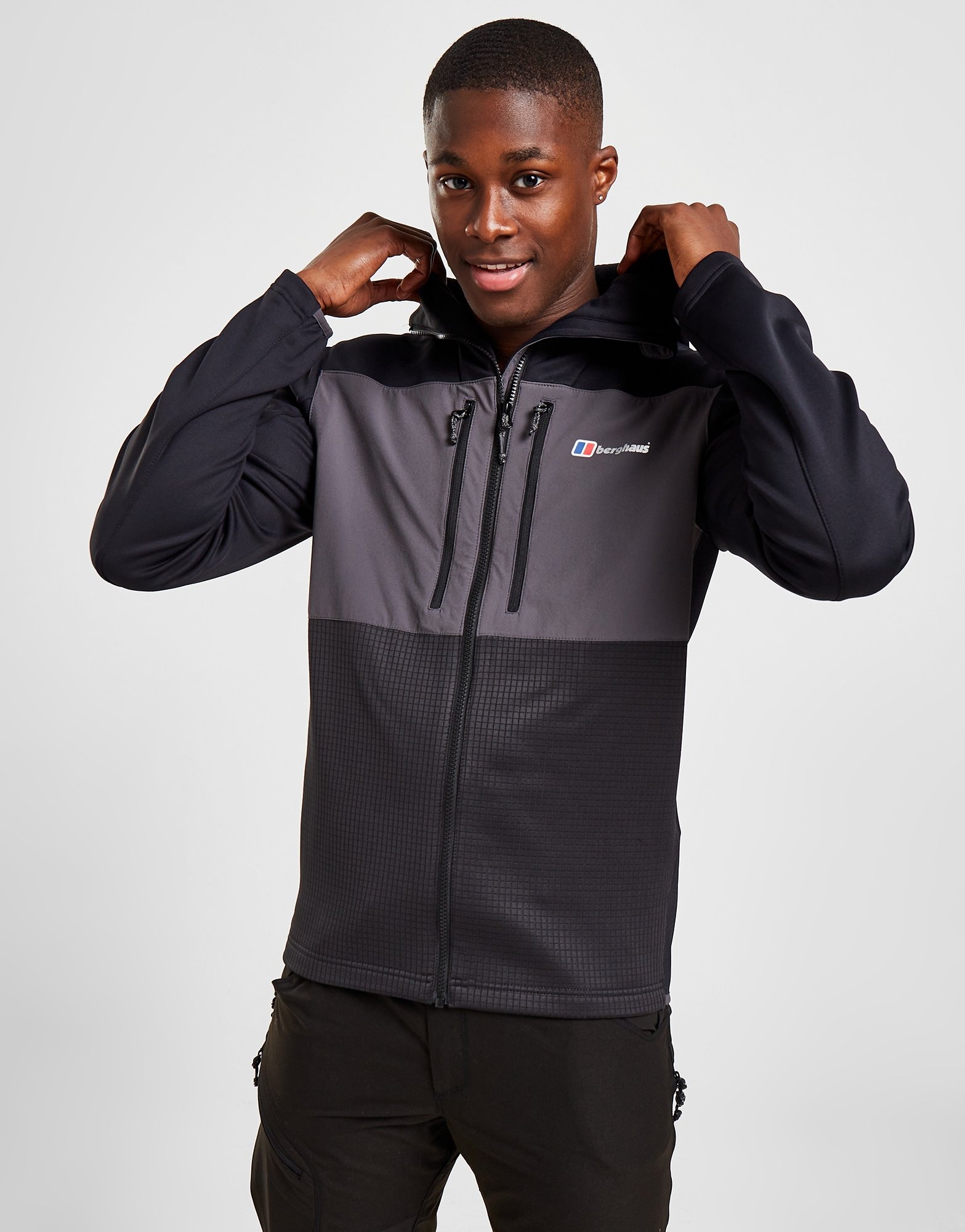 Berghaus Sidley Full Zip Hoodie Herren Schwarz Jd Sports Österreich