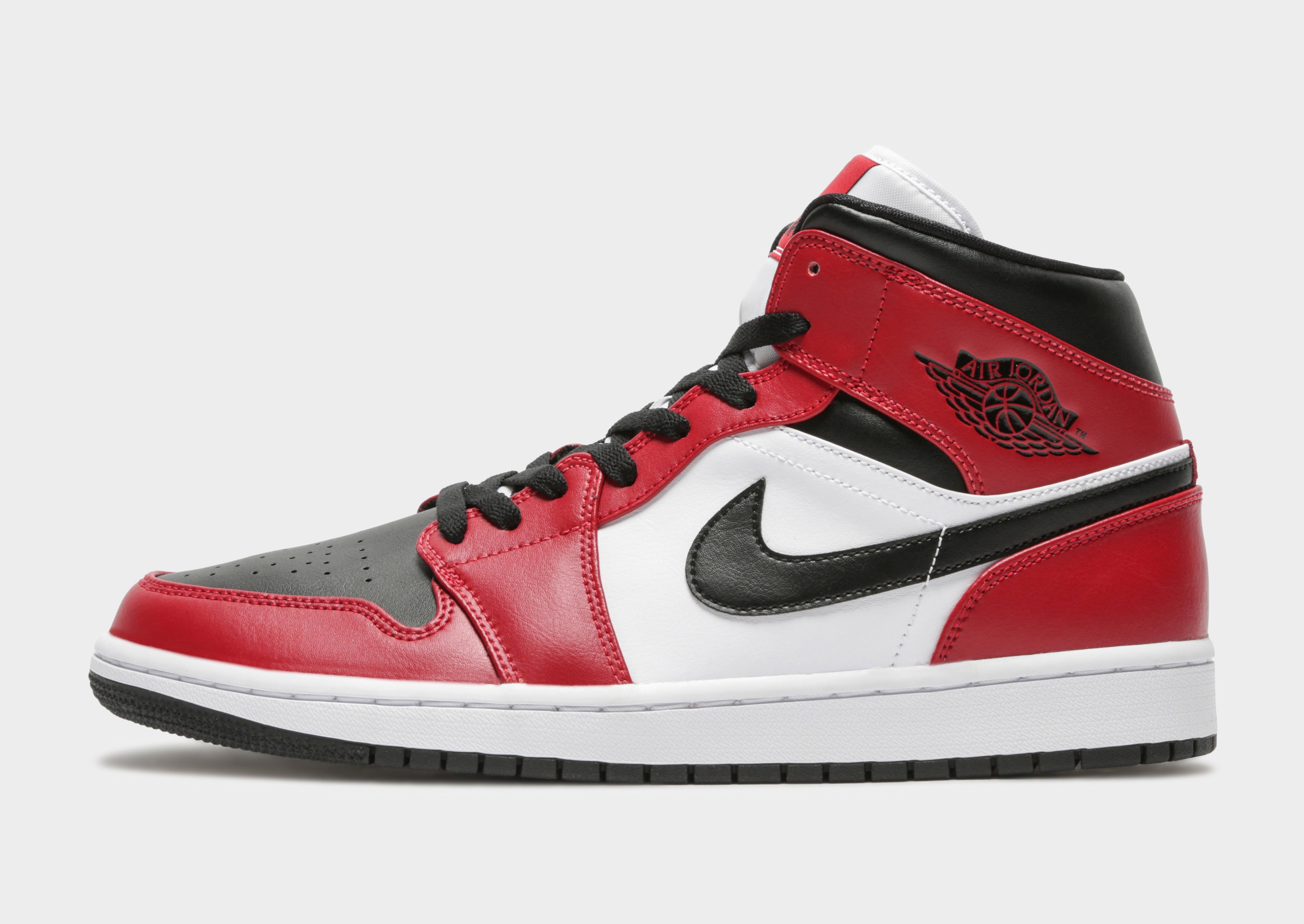 Black Jordan Air 1 Mid - JD Sports Australia