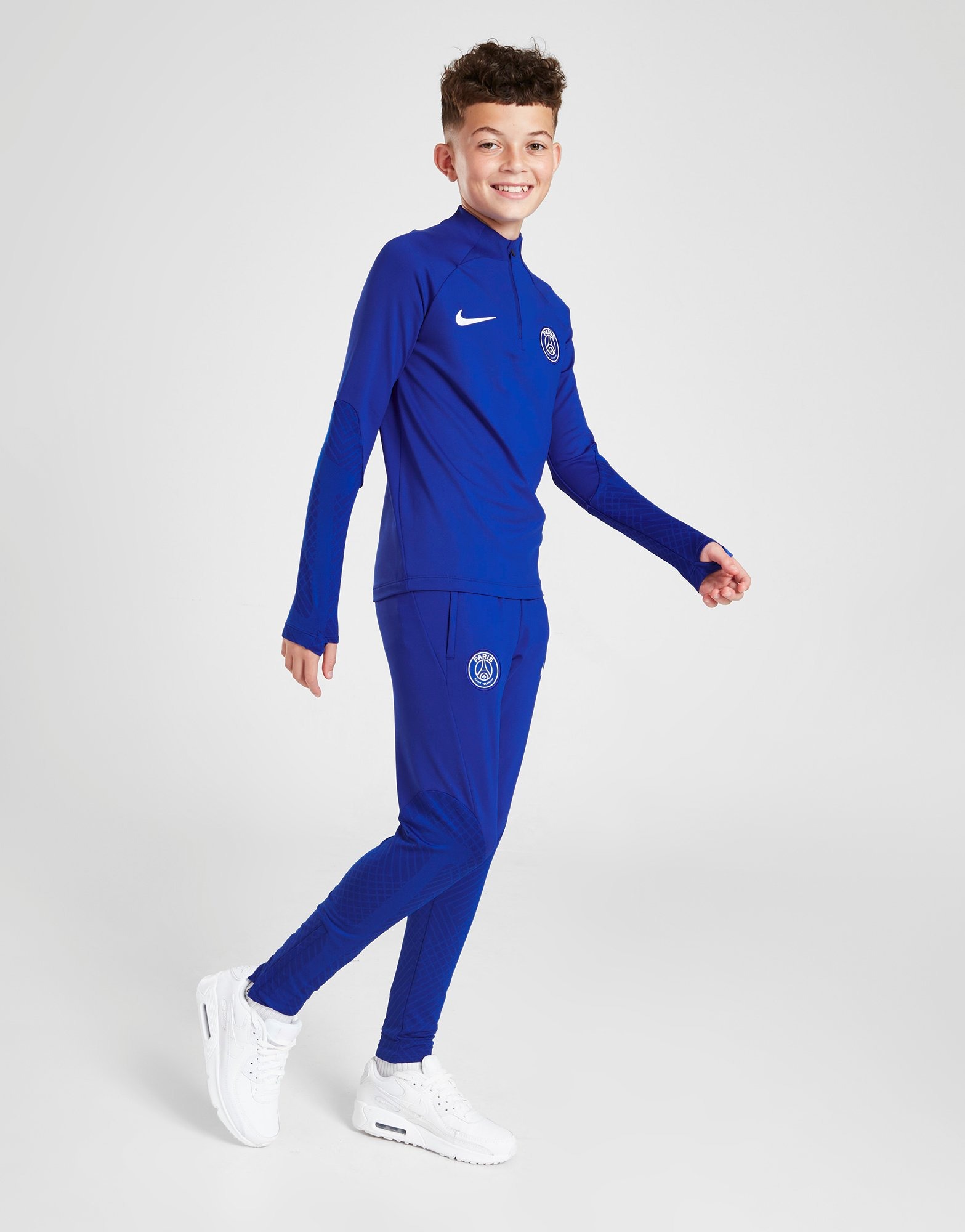 Blue Nike Paris Saint Germain Strike Track Pants Junior - JD Sports