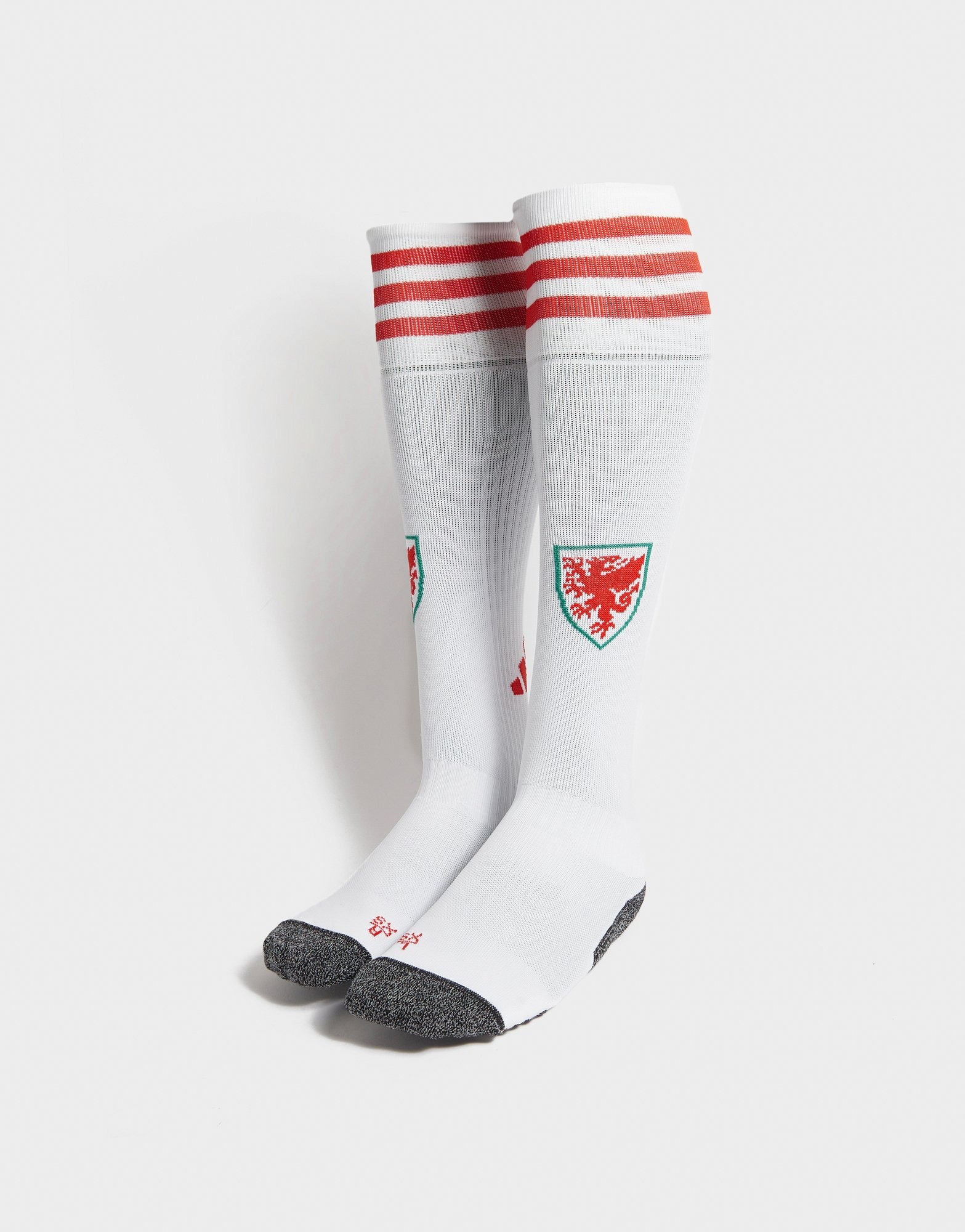 White adidas Wales 2022 Away Socks Junior - JD Sports