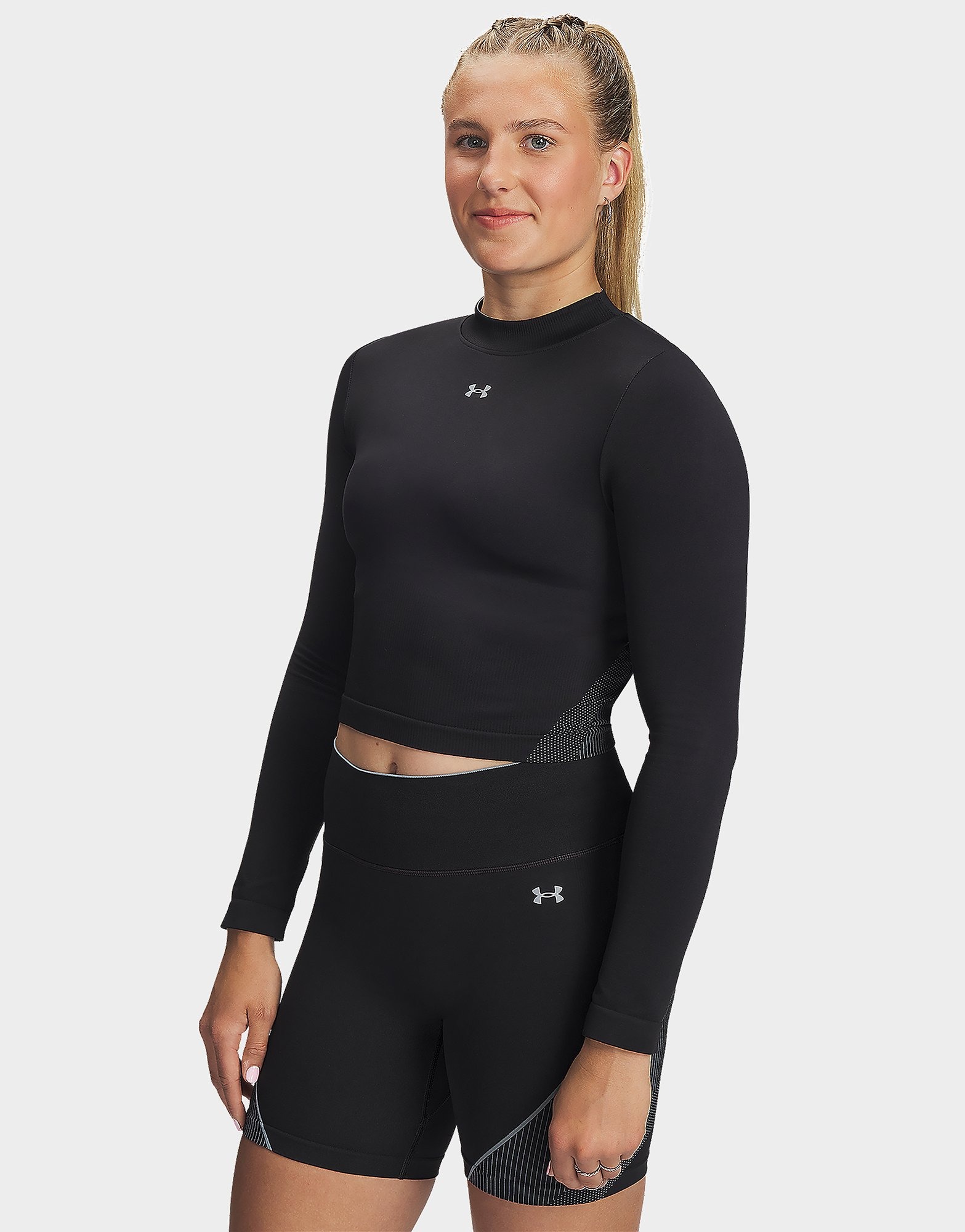 Black Under Armour Vanish Seamless Long Sleeve | JD Sports UK