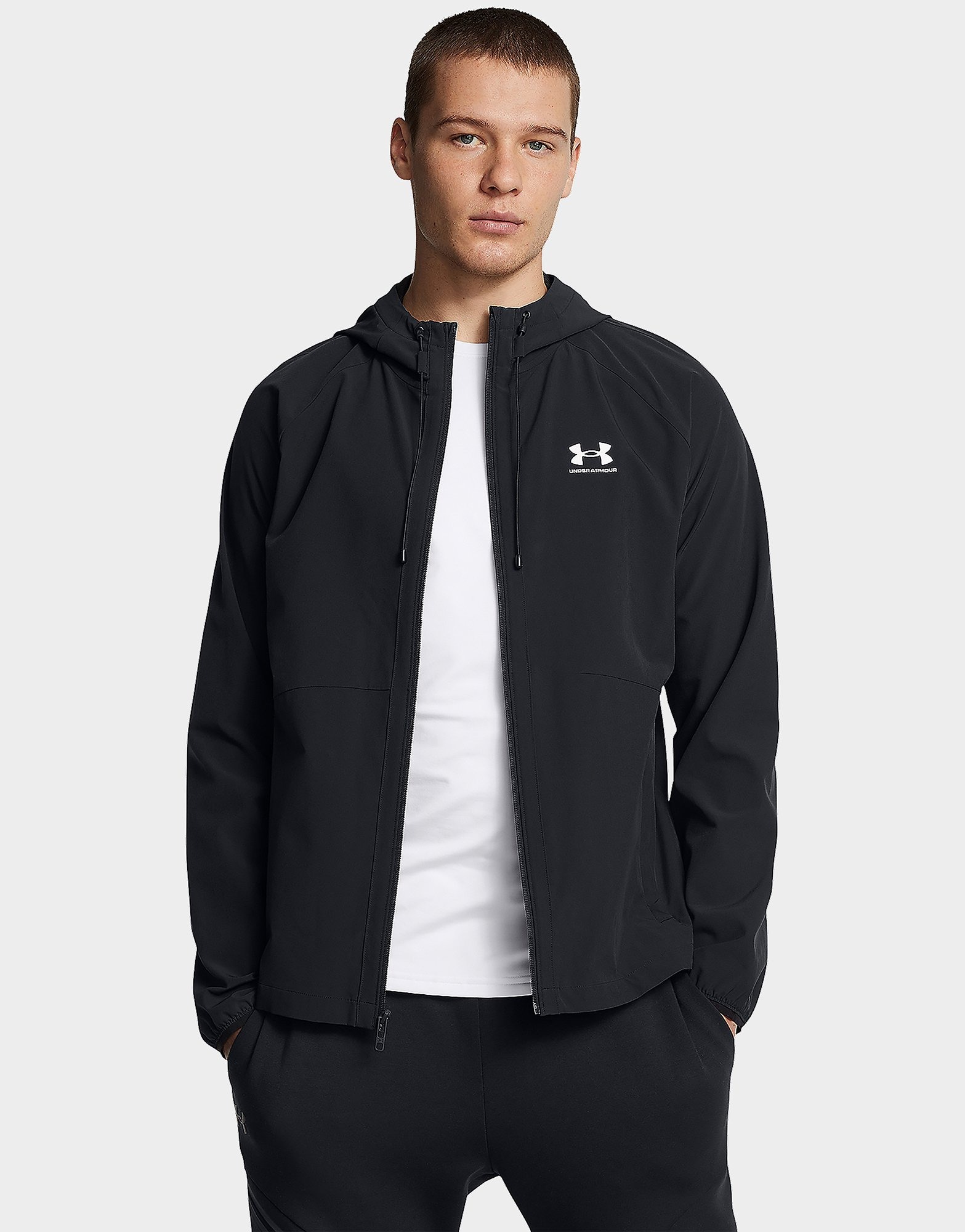 Under Armour Long-Sleeves UA Vibe Woven Jacket Noir- JD Sports France