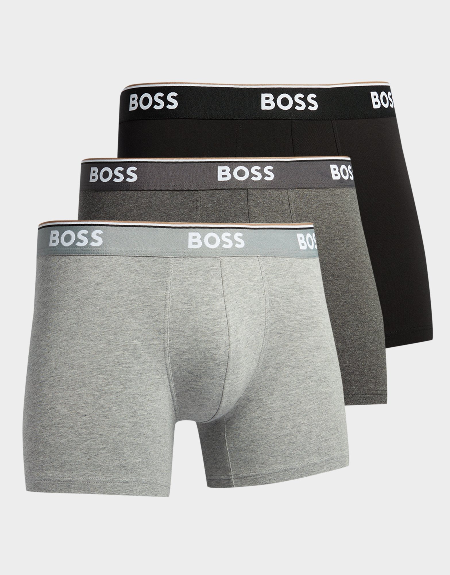 Grey BOSS 3-Pack Boxers - JD Sports Global