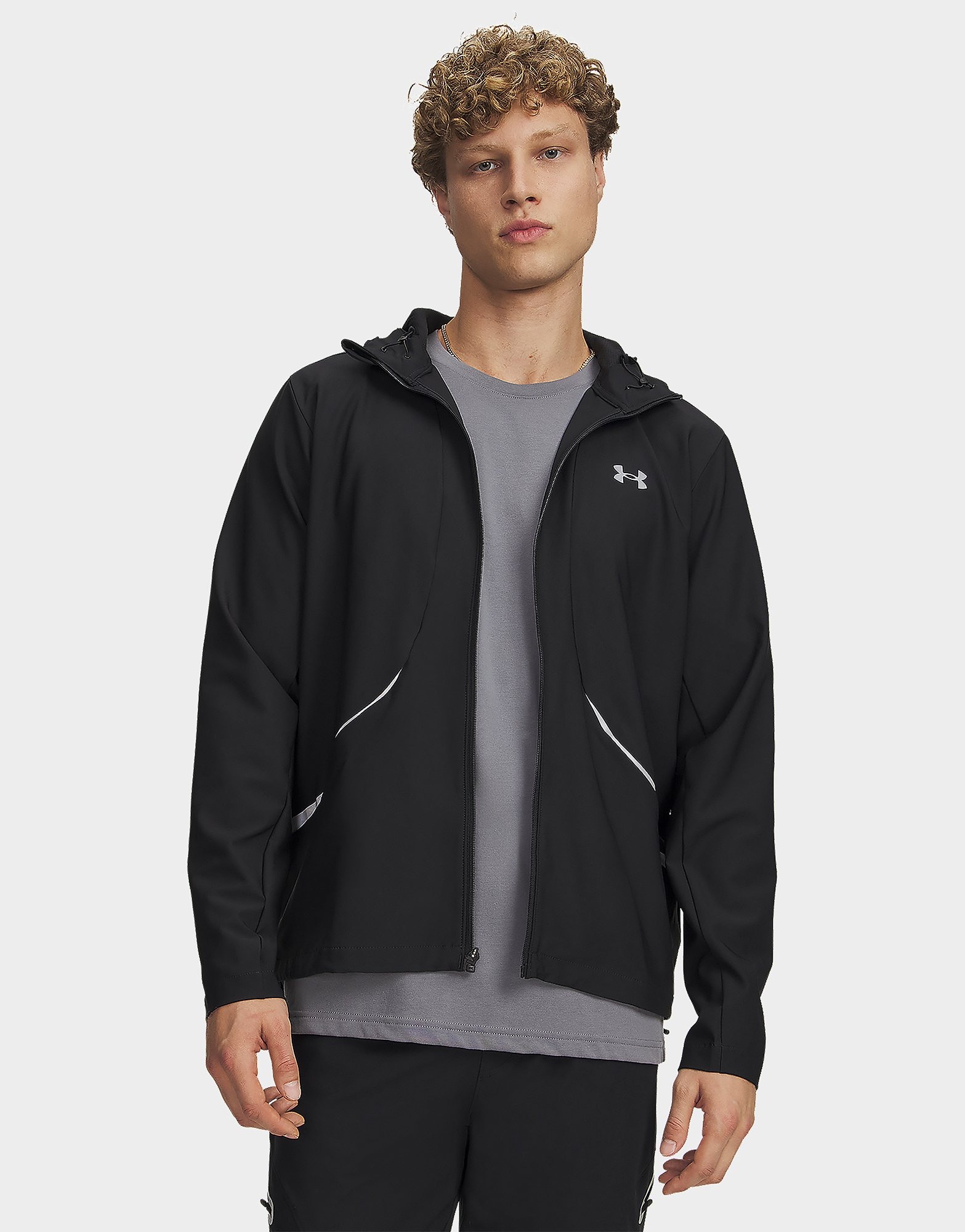 Black Under Armour Unstoppable Woven Jacket | JD Sports UK