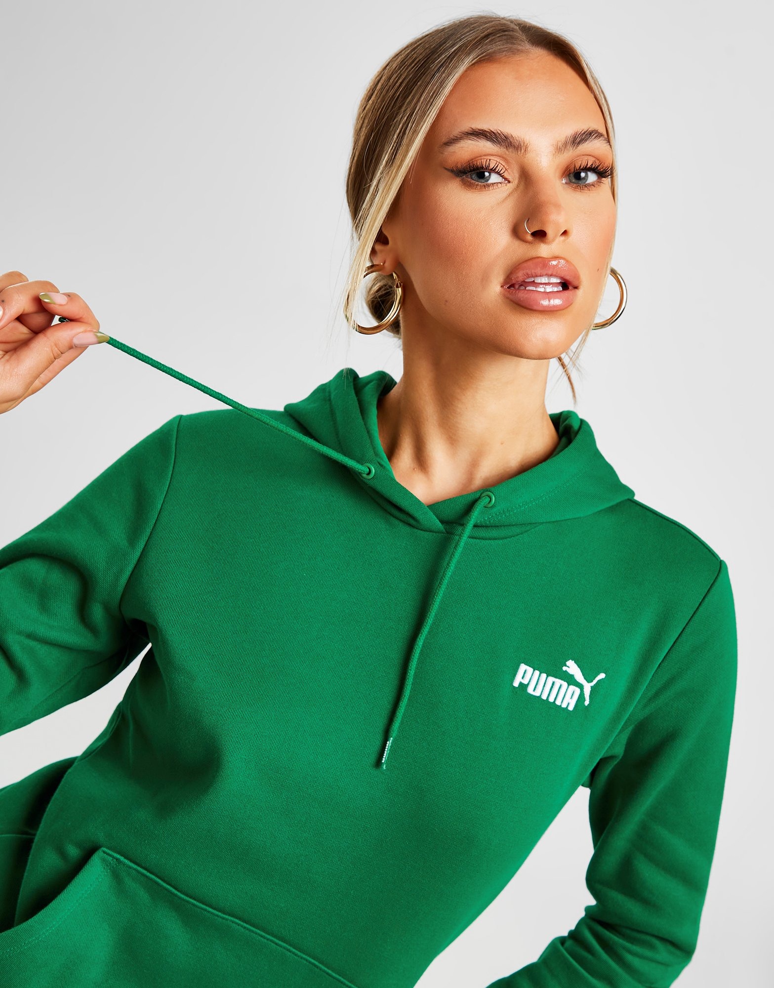 Green Puma Core Overhead Hoodie - JD Sports
