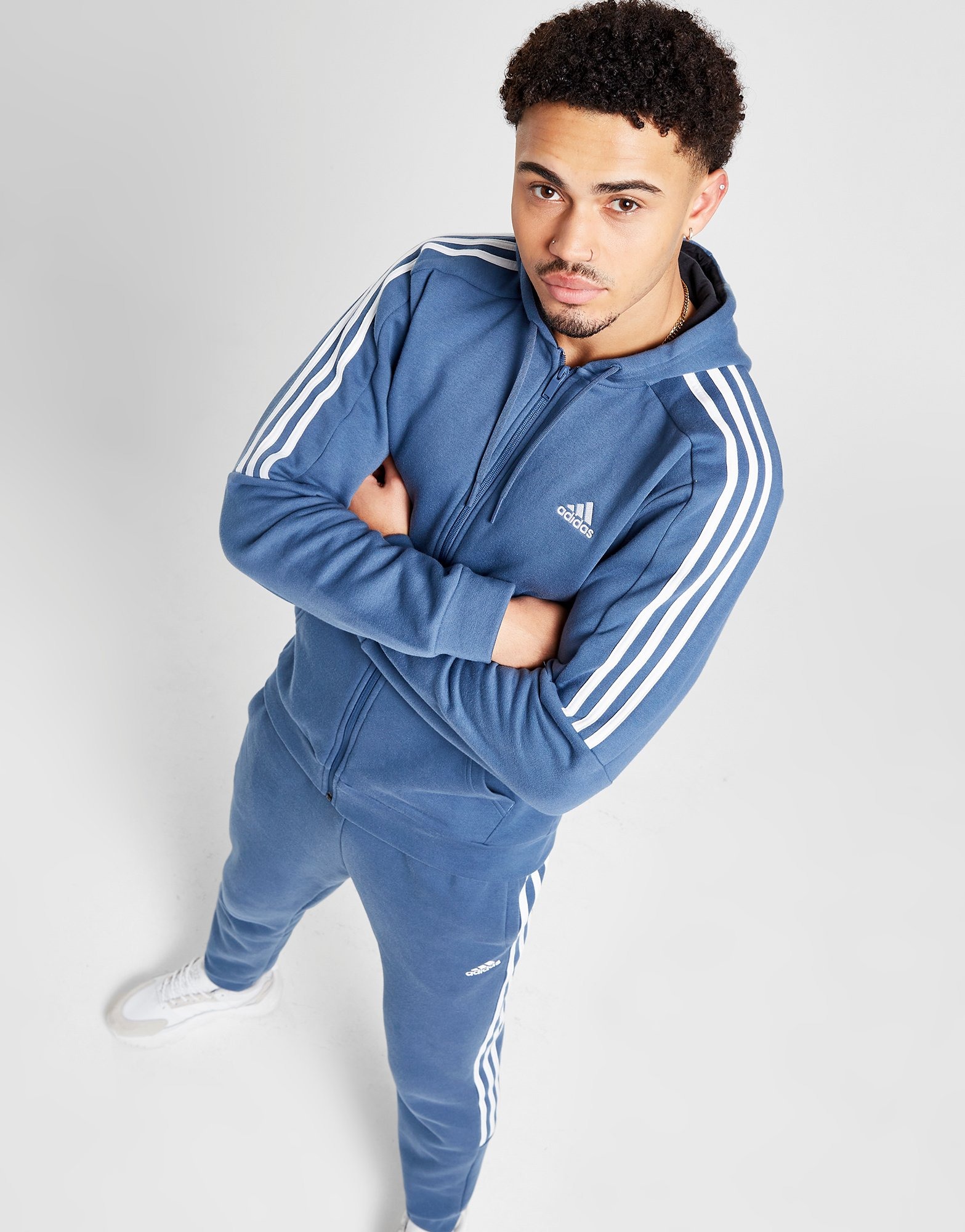 Adidas Energize Full Zip Hoodie Herren Blau Jd Sports Deutschland