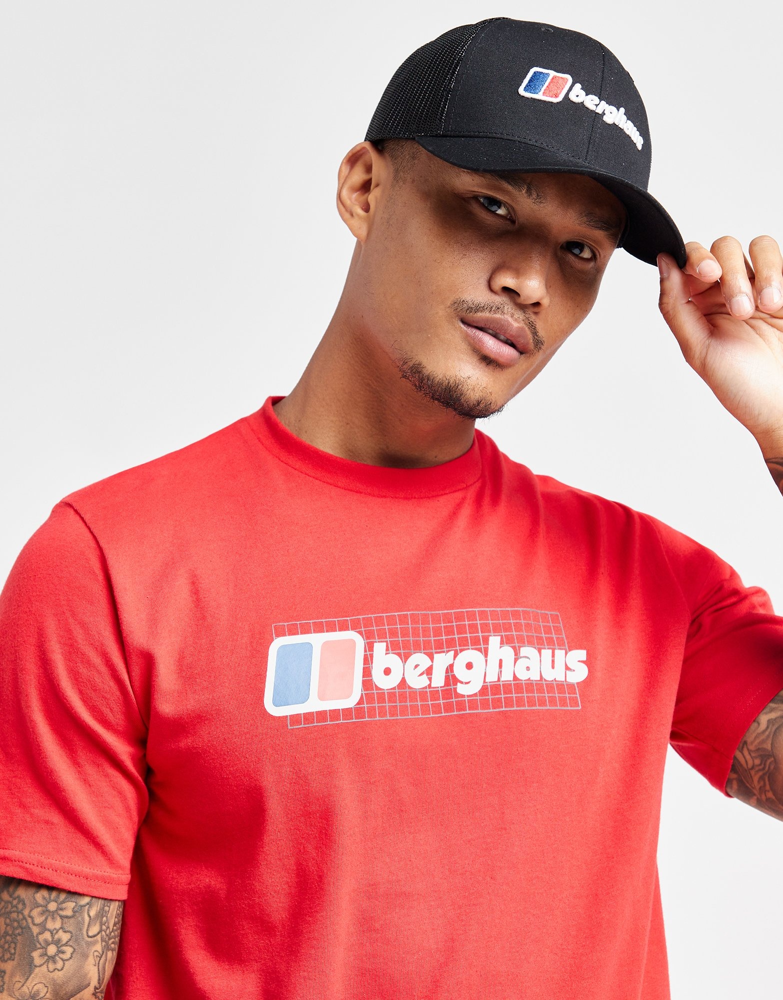 Black Berghaus Recognition Trucker Cap | JD Sports UK