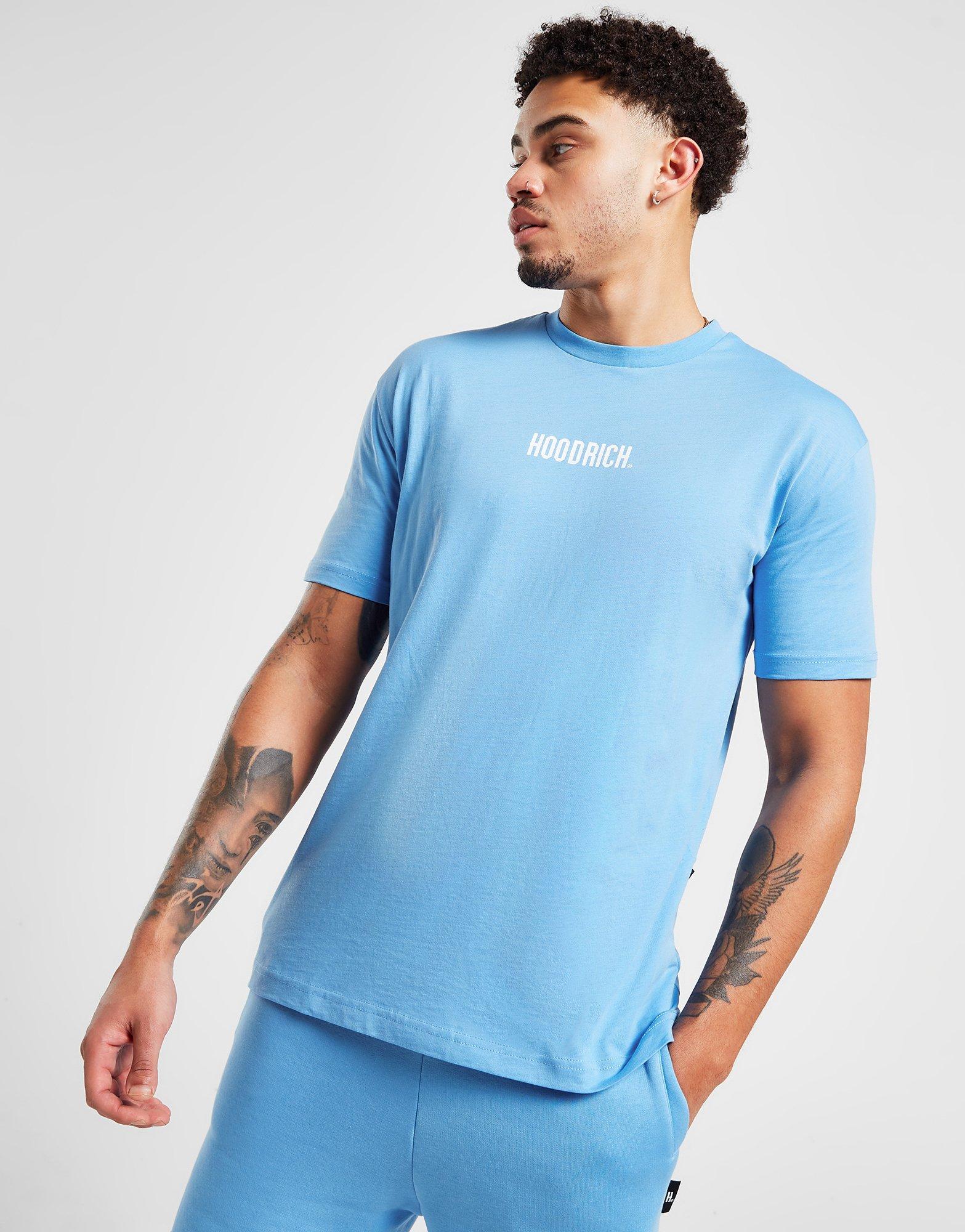 Blue Hoodrich Core T-Shirt/Shorts Set JD Sports Global JD, 47% OFF