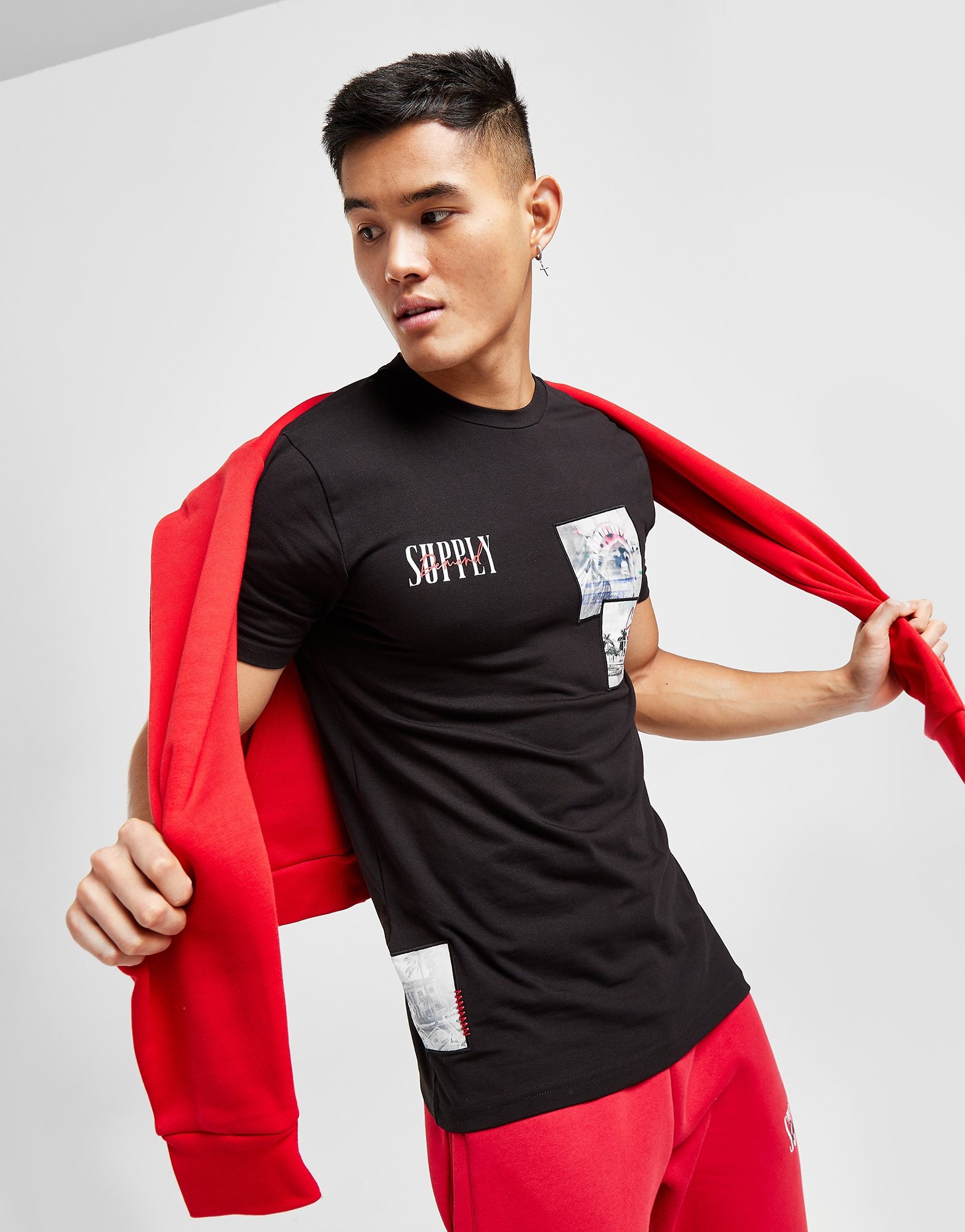 Supply And Demand Camiseta Dreamer En Negro Jd Sports España