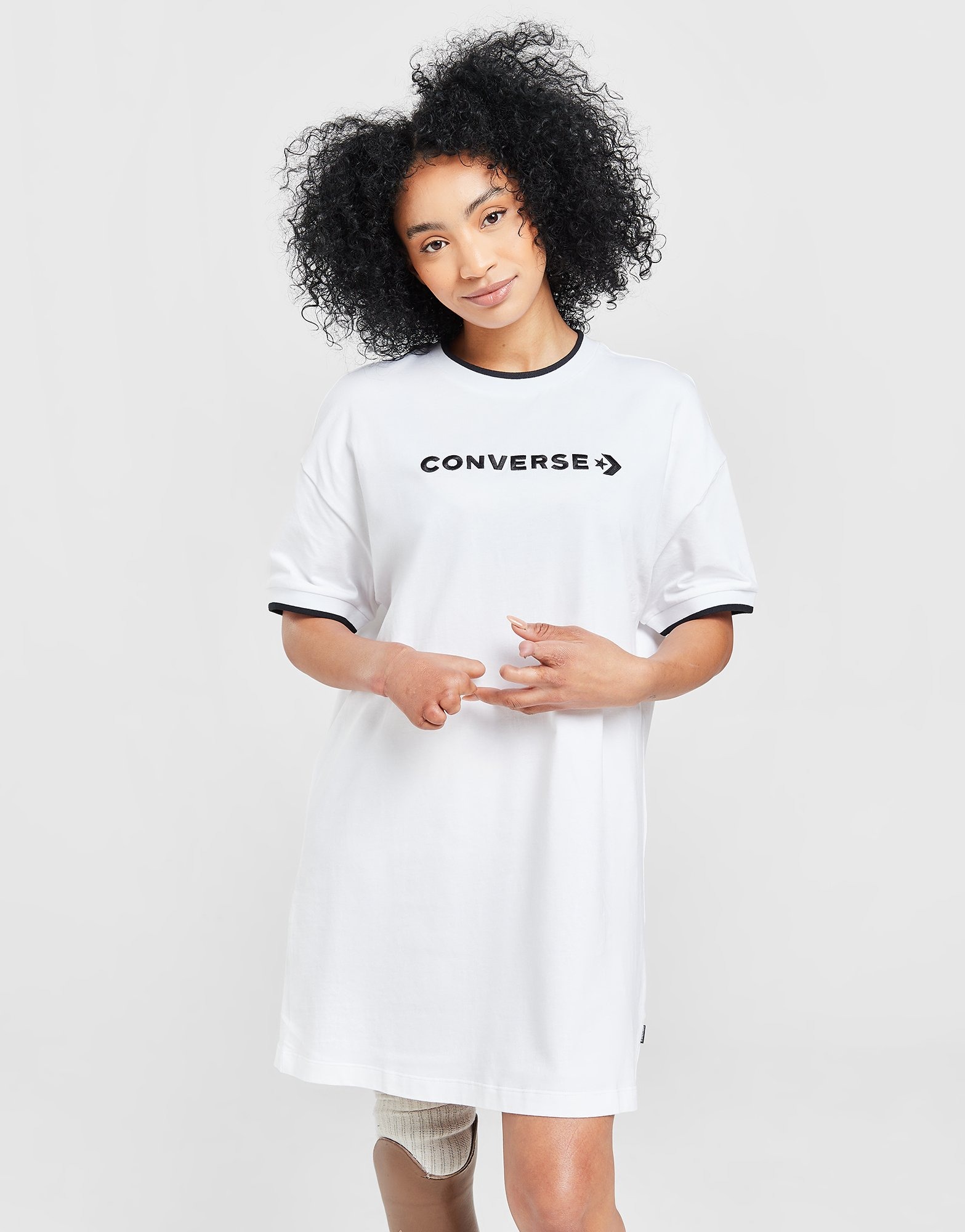 White Converse Dress