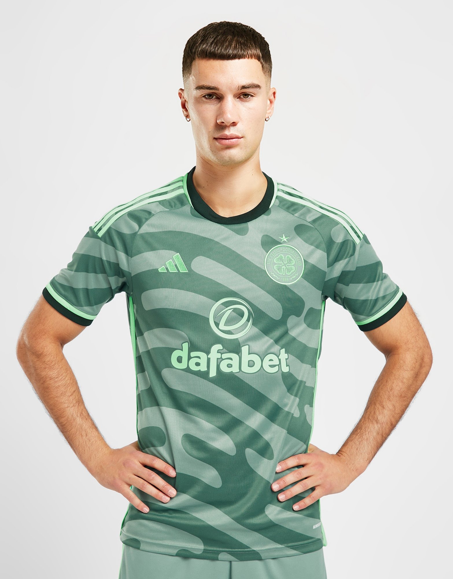Vista Green Beam Green adidas Celtic FC 2023/24 Third Shirt | JD Sports