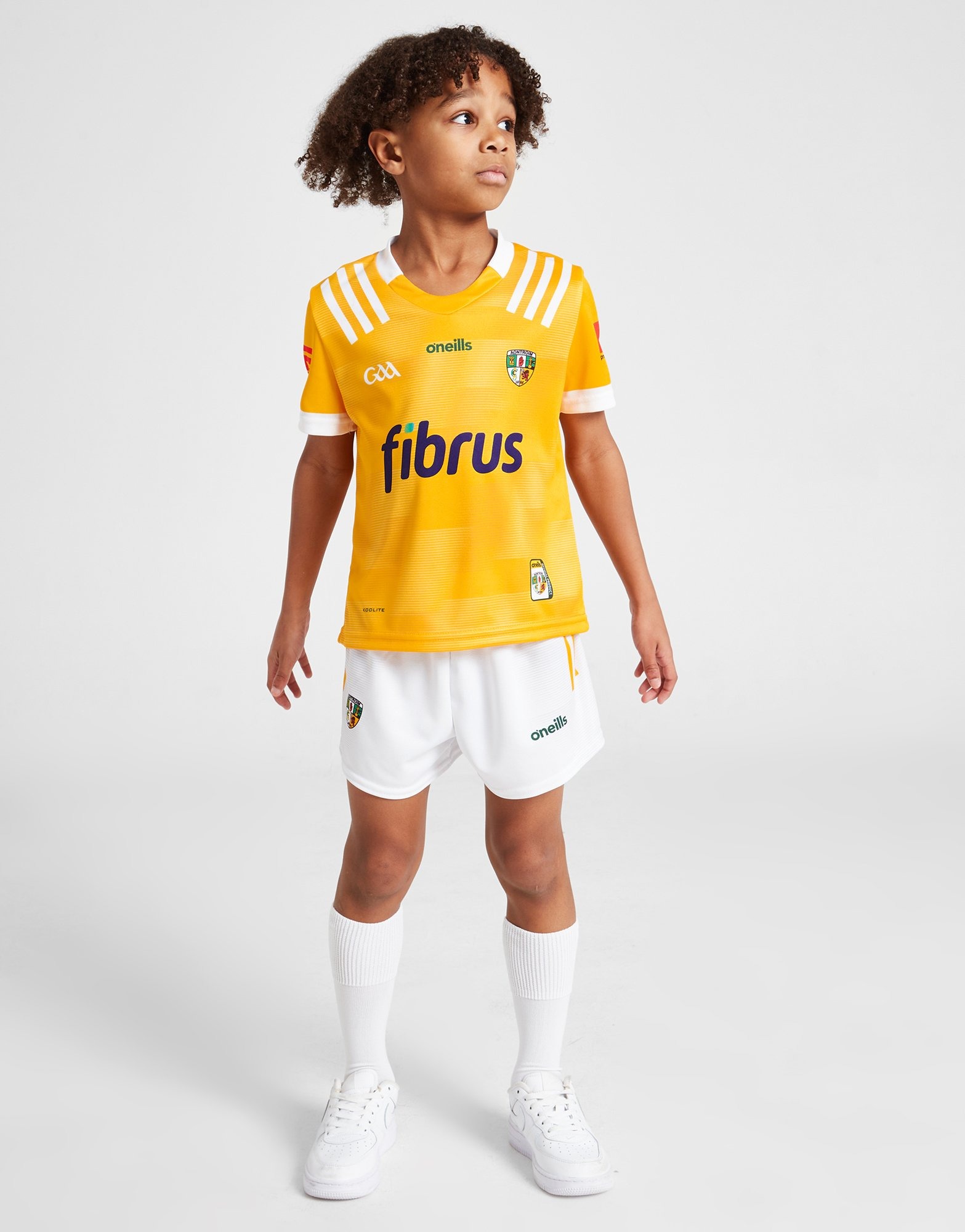 Yellow O'Neills Antrim GAA 2023 Home Kit Children - JD Sports Ireland