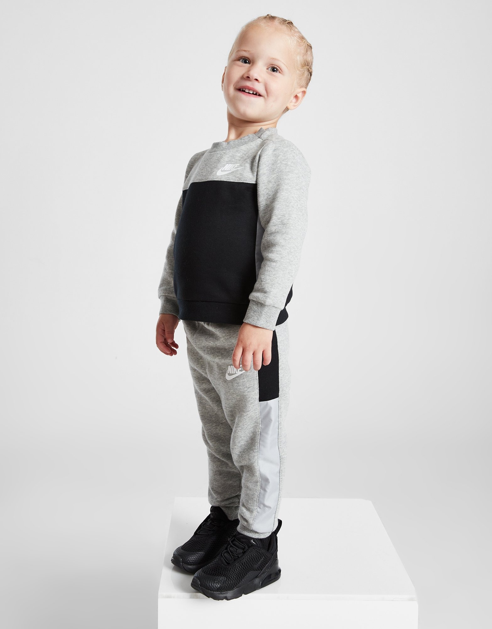 Grey Nike Colour Block Woven Tracksuit Infant Jd Sports