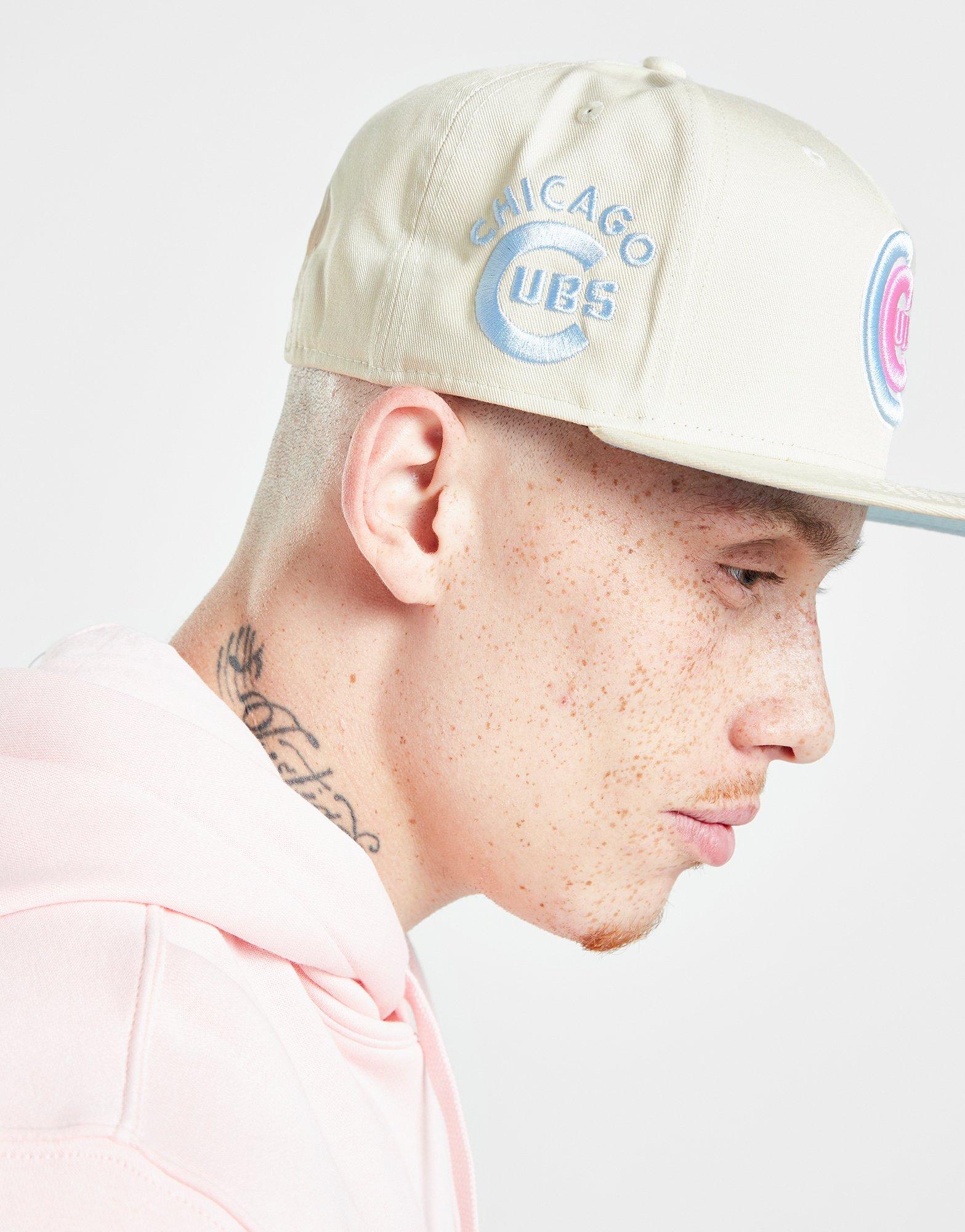 White Chicago Cubs Hat