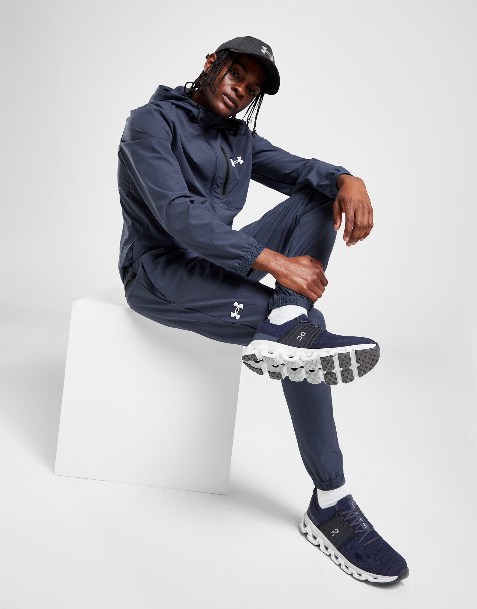 Blue Under Armour UA Storm Vanish Track Pants - JD Sports NZ