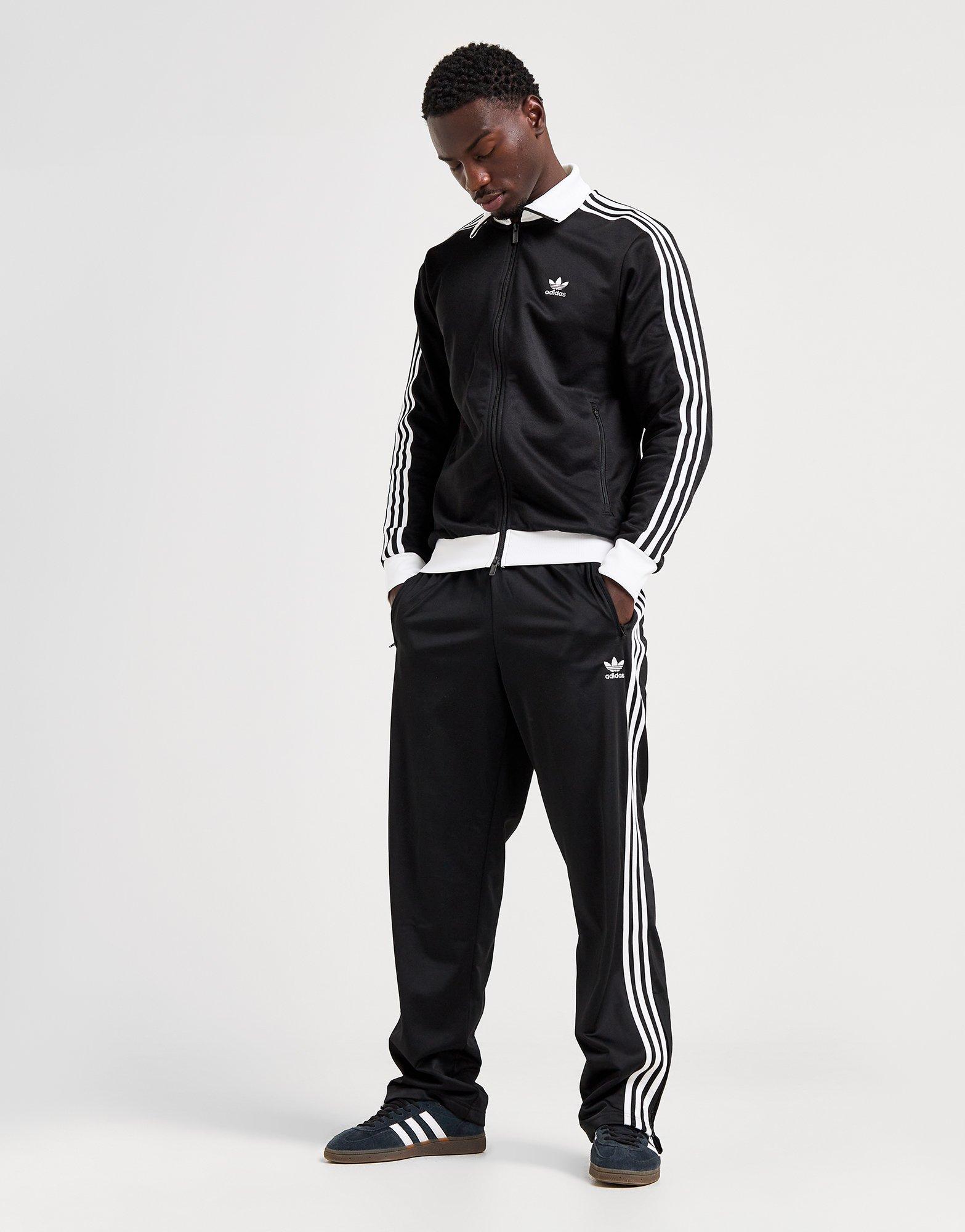 Black adidas Originals Adicolor Classics Beckenbauer Track Black adidas Originals Adicolor Classics Beckenbauer Track