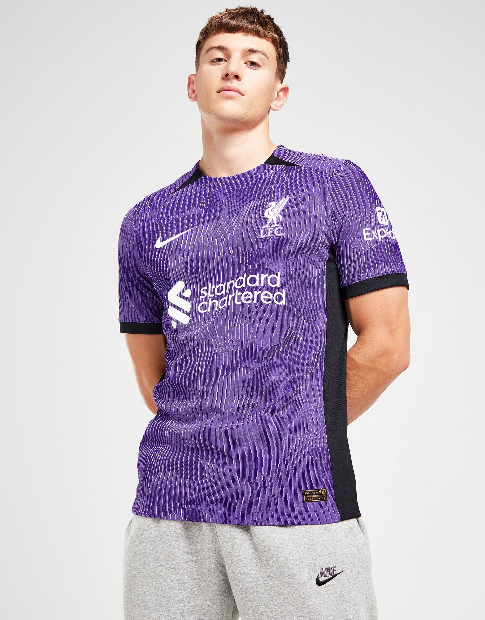Purple Nike Liverpool FC 2023/23 Match Third Shirt | JD Sports UK