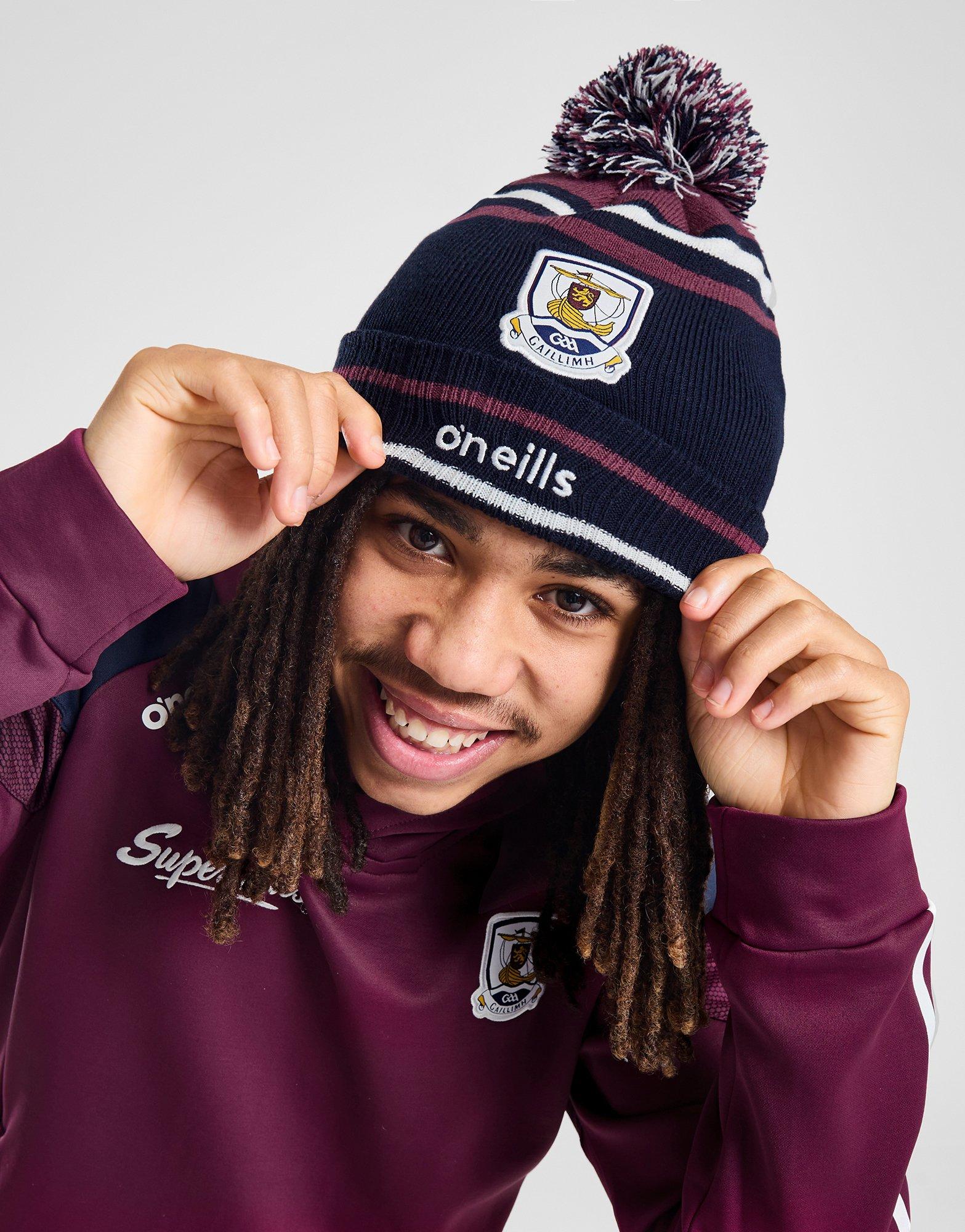 Blue O'Neills Galway GAA Rockway Bobble Hat Junior - JD Sports NZ