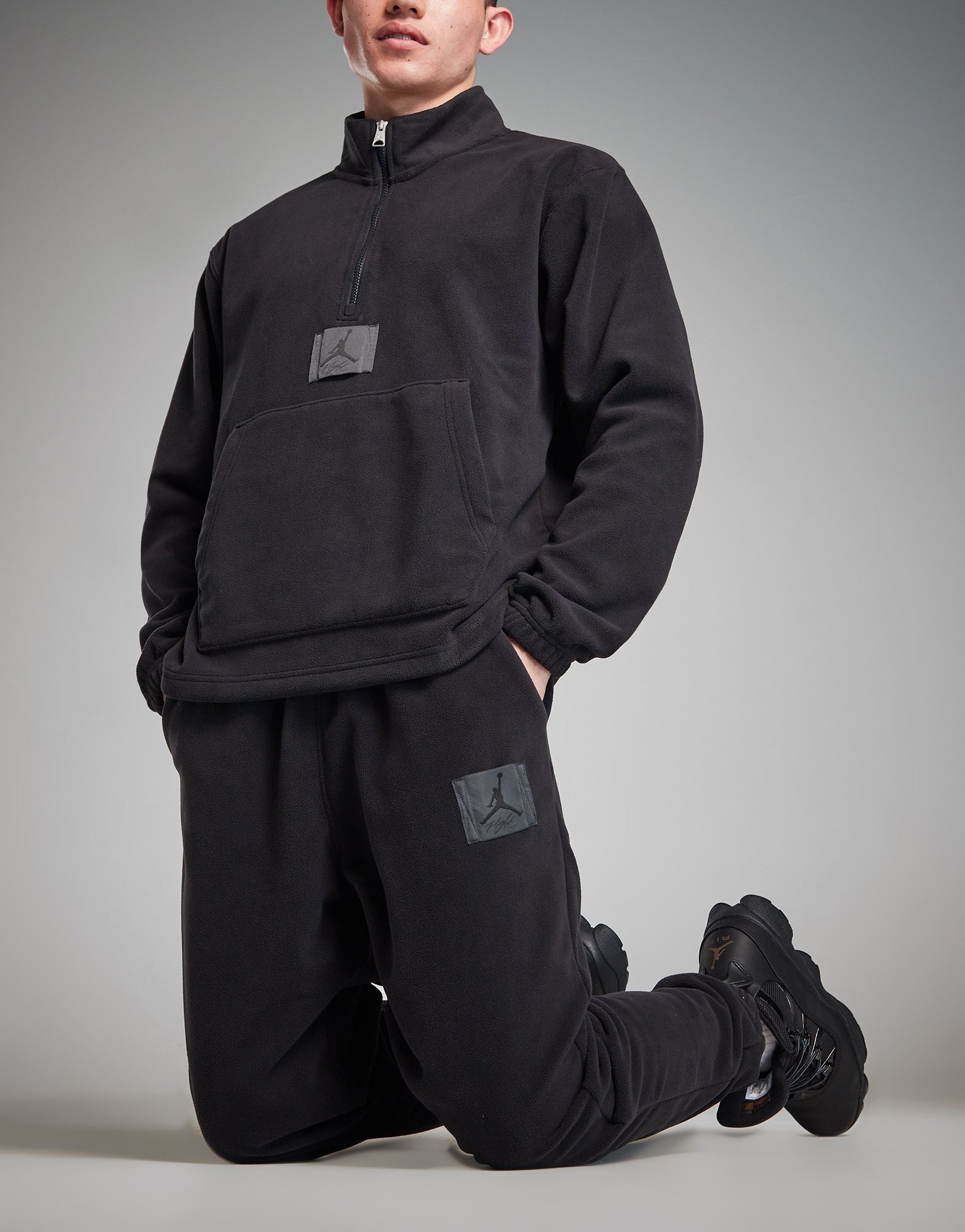 Jordan Essential Polar Fleece Winter Joggers Noir- JD Sports France