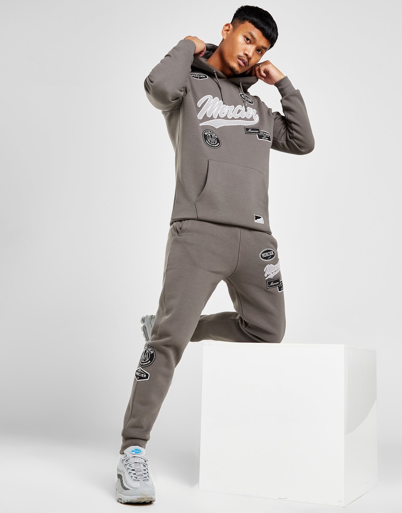 Grijs MERCIER Team Joggers - JD Sports Nederland