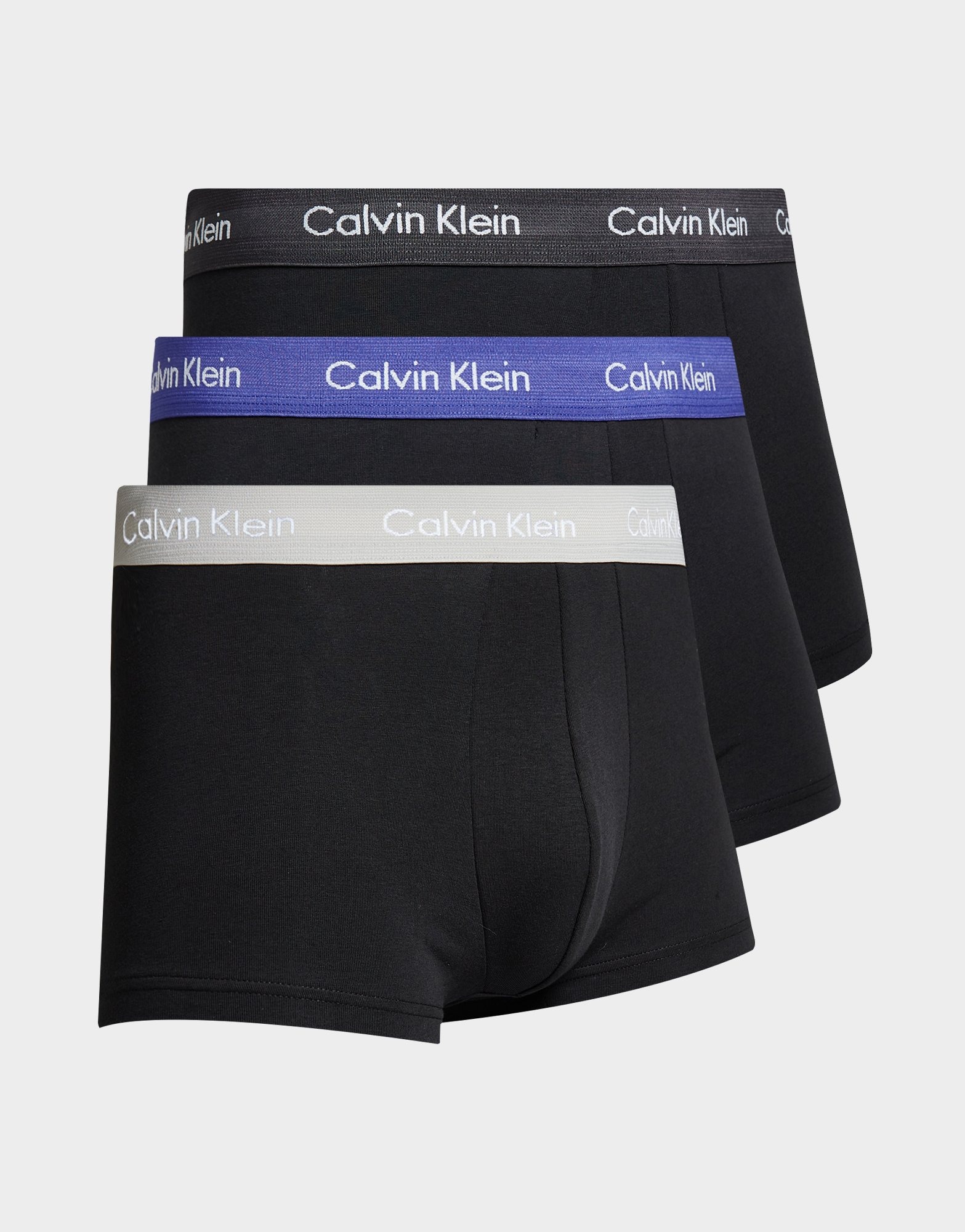 Calvin Klein Underwear Pack De 3 Boxers Em Preto Jd Sports