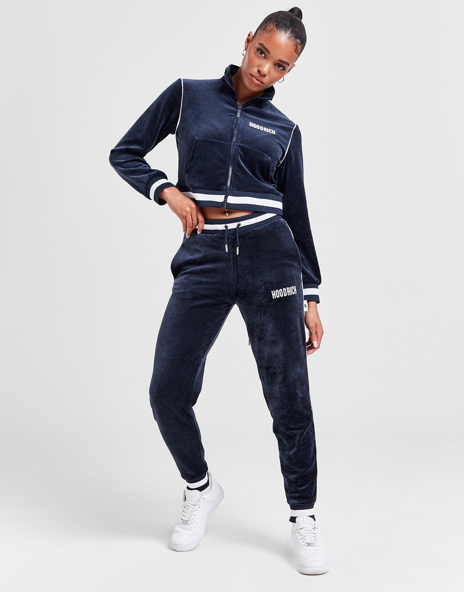 Hoodrich Jogging Velours Femme Noir- JD Sports France