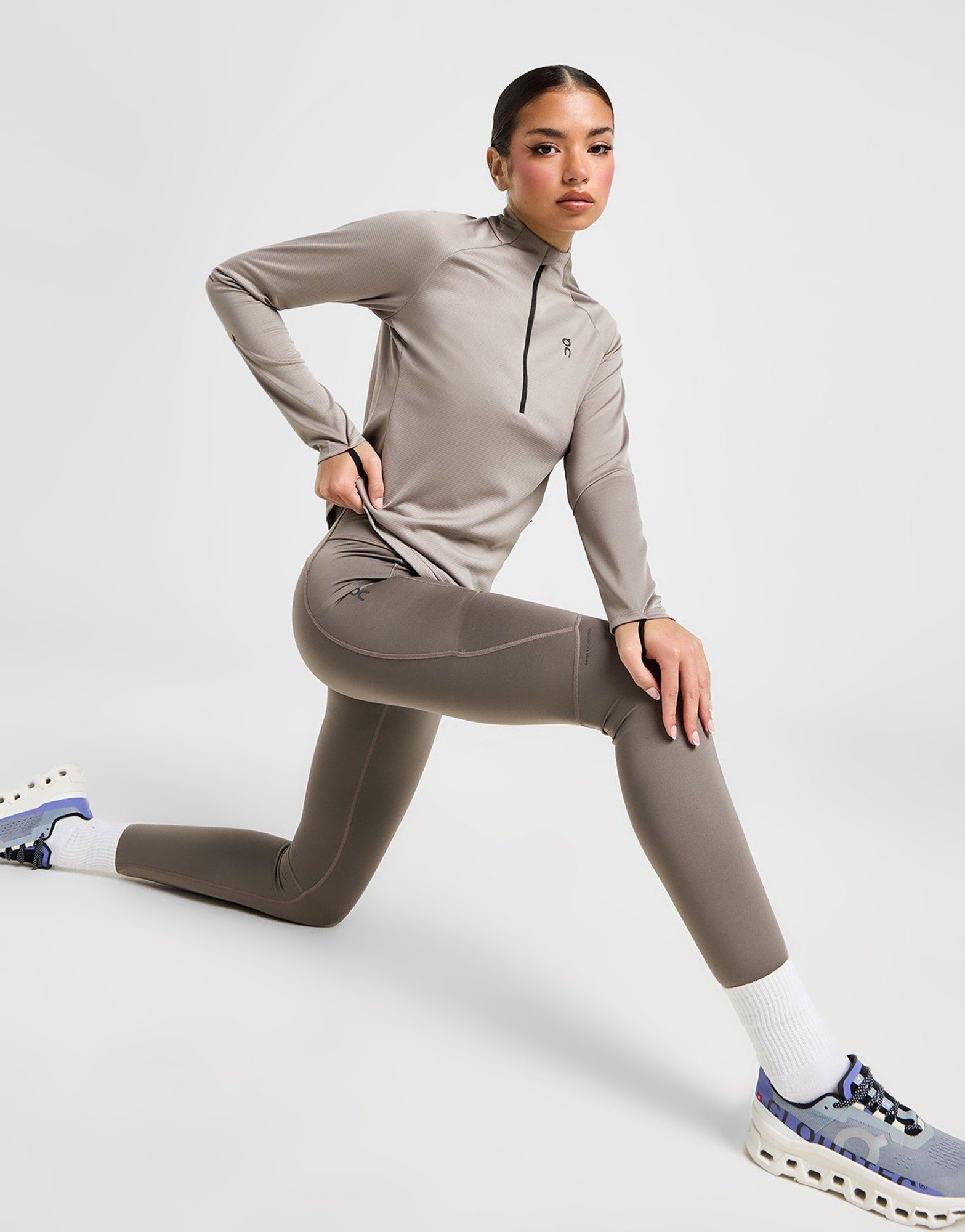 Grey On Running Performance Tights - JD Sports Global
