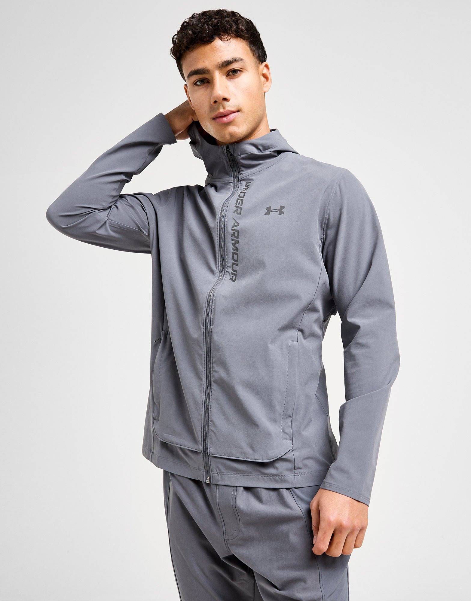 Under Armour Giacca Storm Run Ua In Grigio Jd Sports