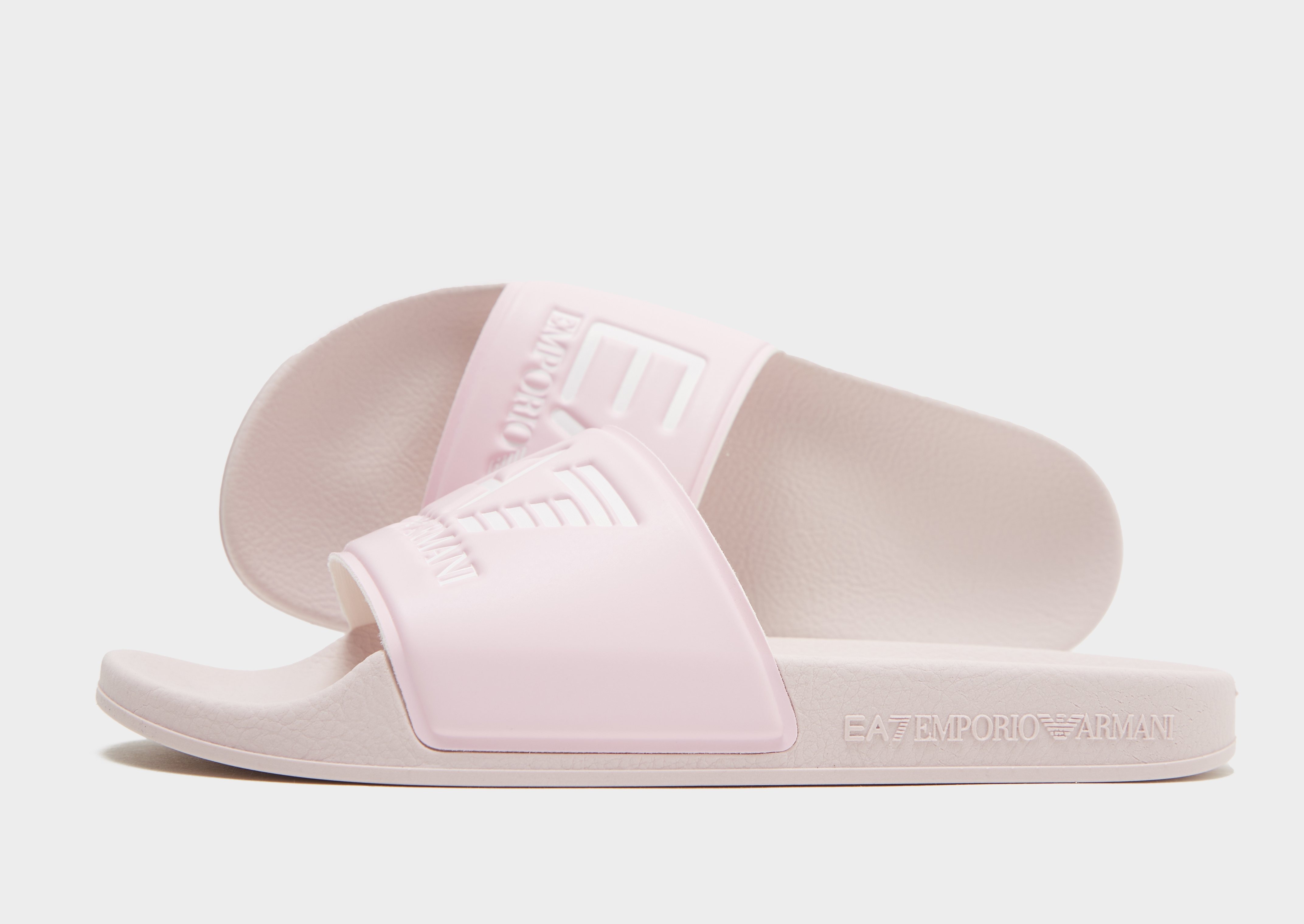 Pink Emporio Armani EA7 Visual Slide Women's - JD Sports