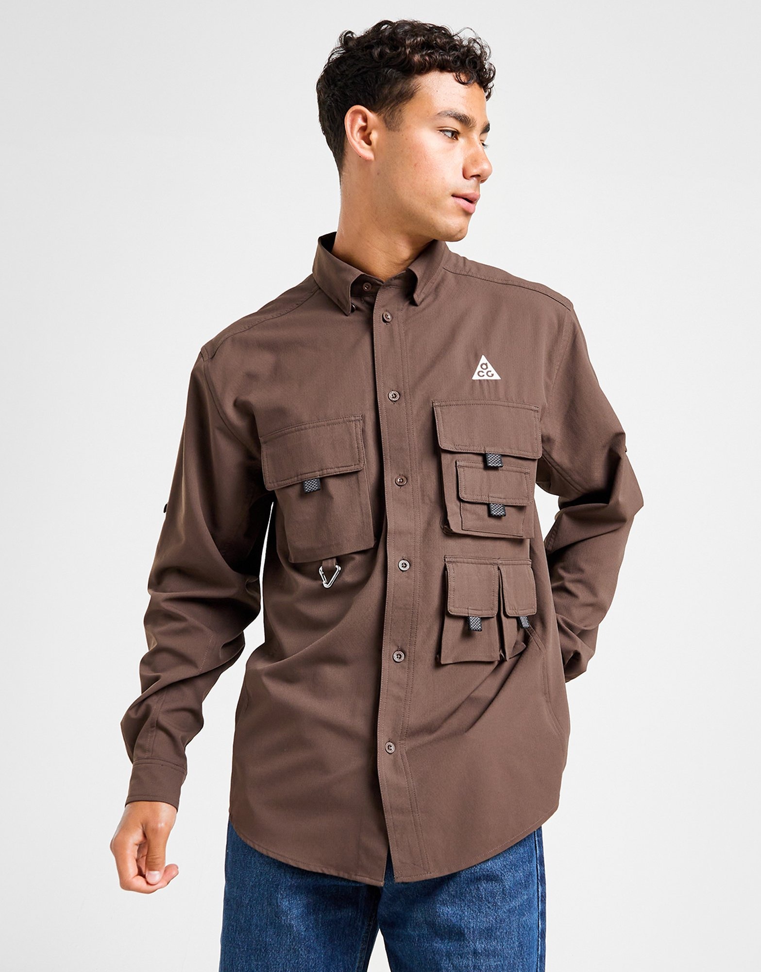 Brown Nike ACG Trail Shirt - JD Sports Global