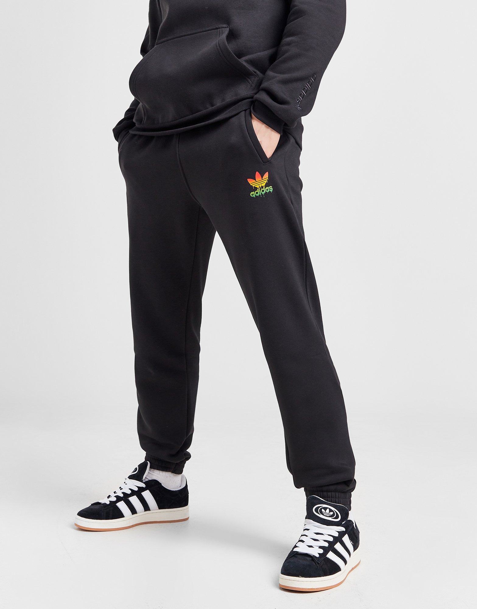 Sort adidas Originals Drip Fade Joggers - JD Sports Danmark