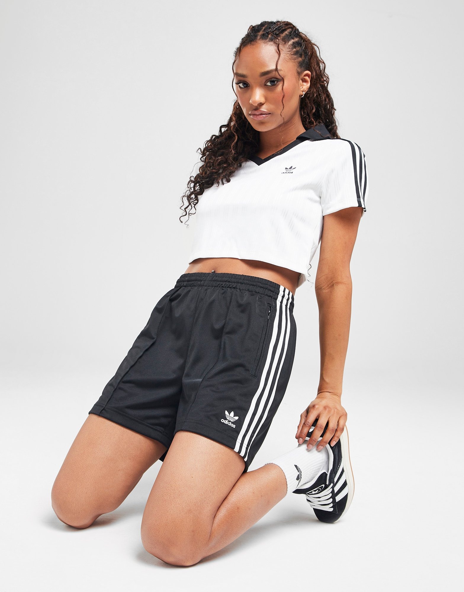 Black Adidas Originals Firebird Shorts Jd Sports Uk