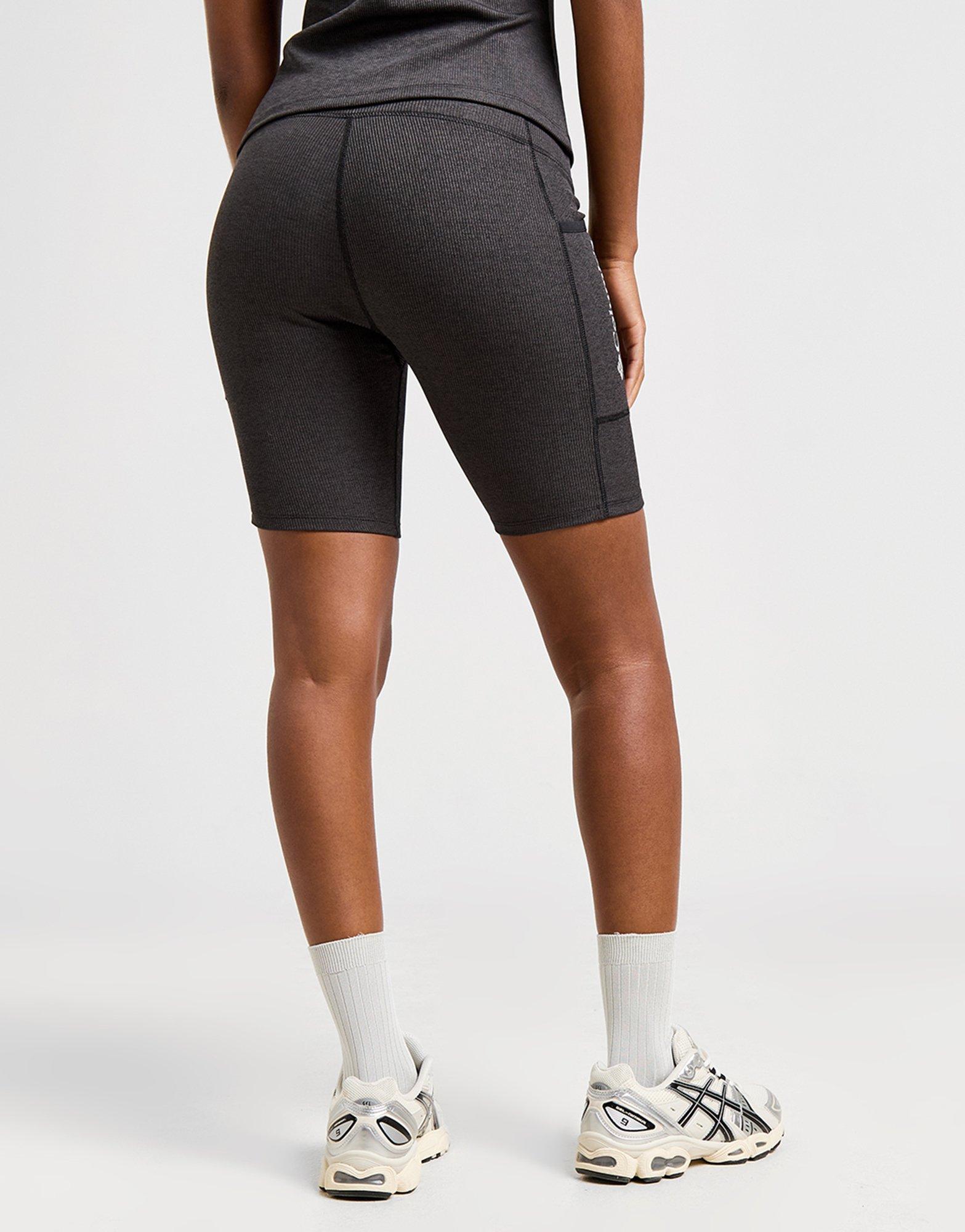 Black Columbia Hike Ribbed Cycle Shorts | JD Sports UK