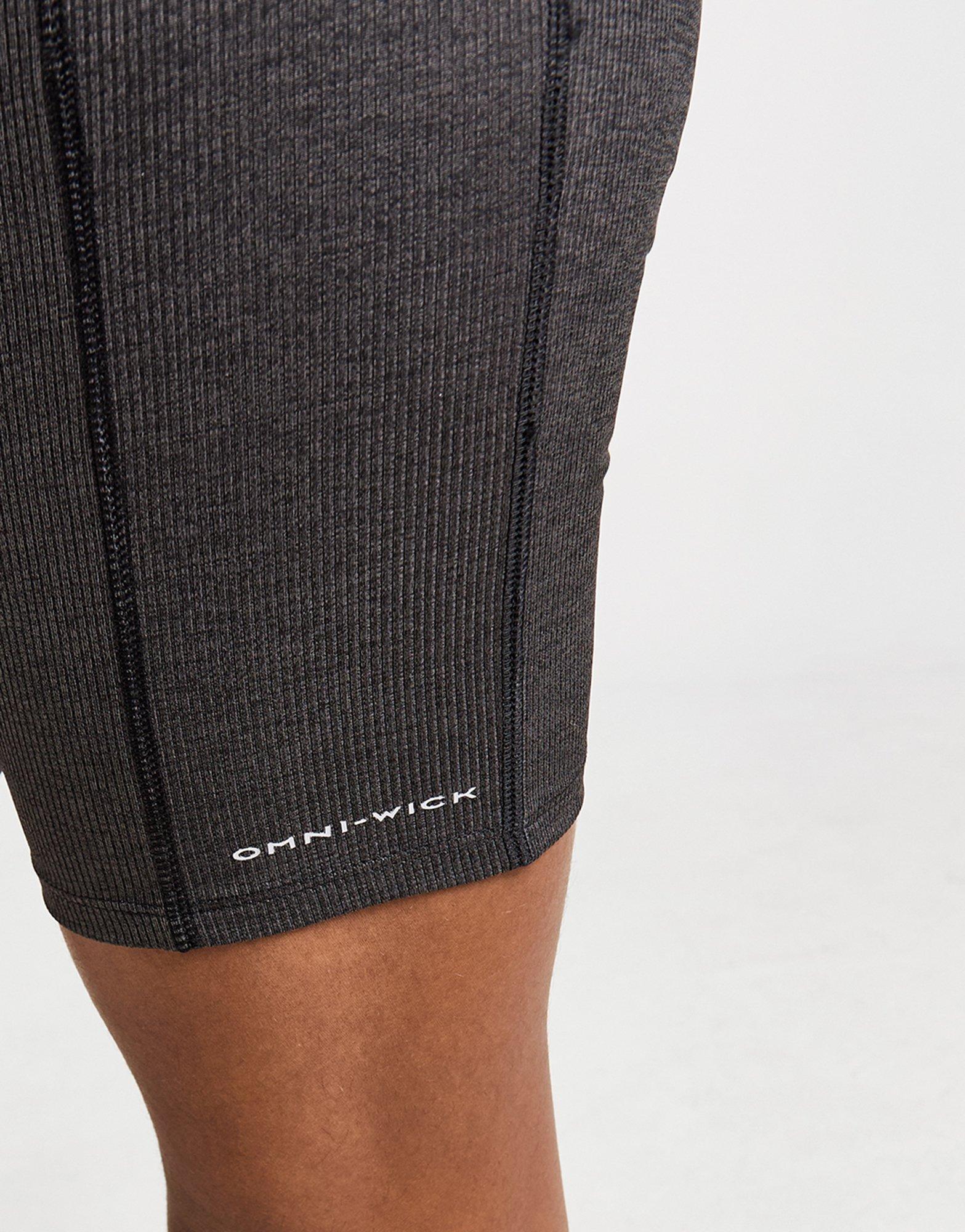 Black Columbia Hike Ribbed Cycle Shorts | JD Sports UK