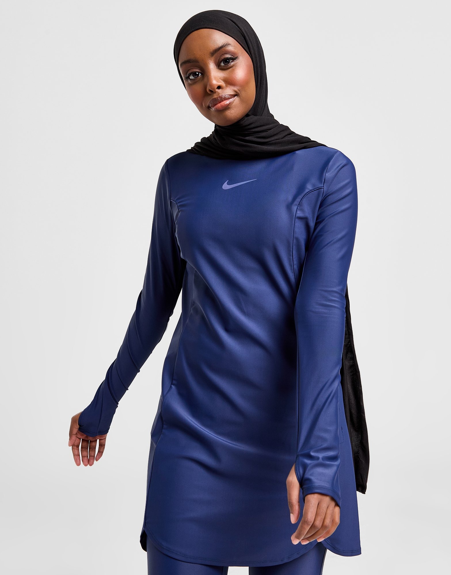 Blue Nike Long Sleeve Swim Tunic - JD Sports Global