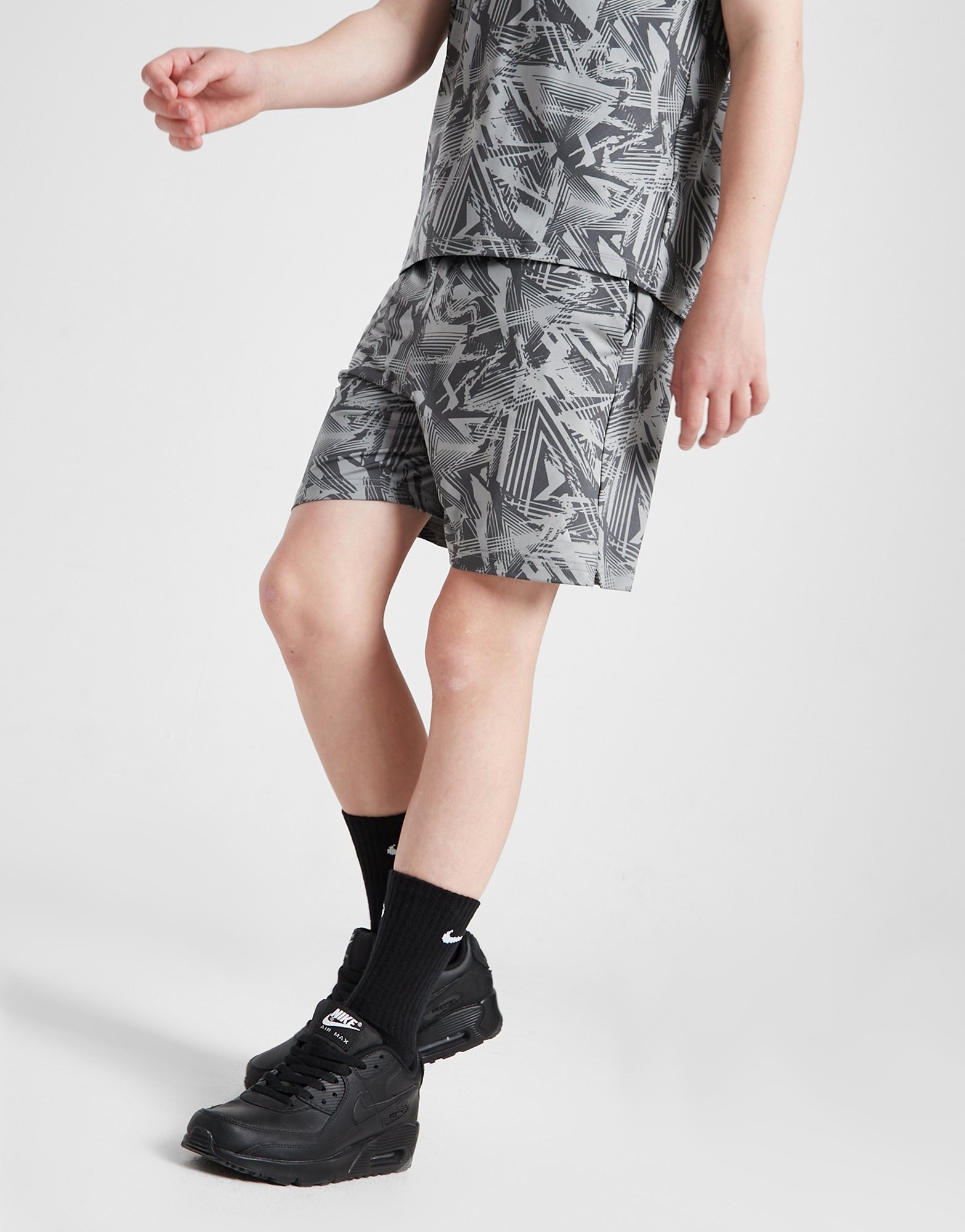 Grey MONTIREX Digital Abstract Shorts Junior - JD Sports Ireland