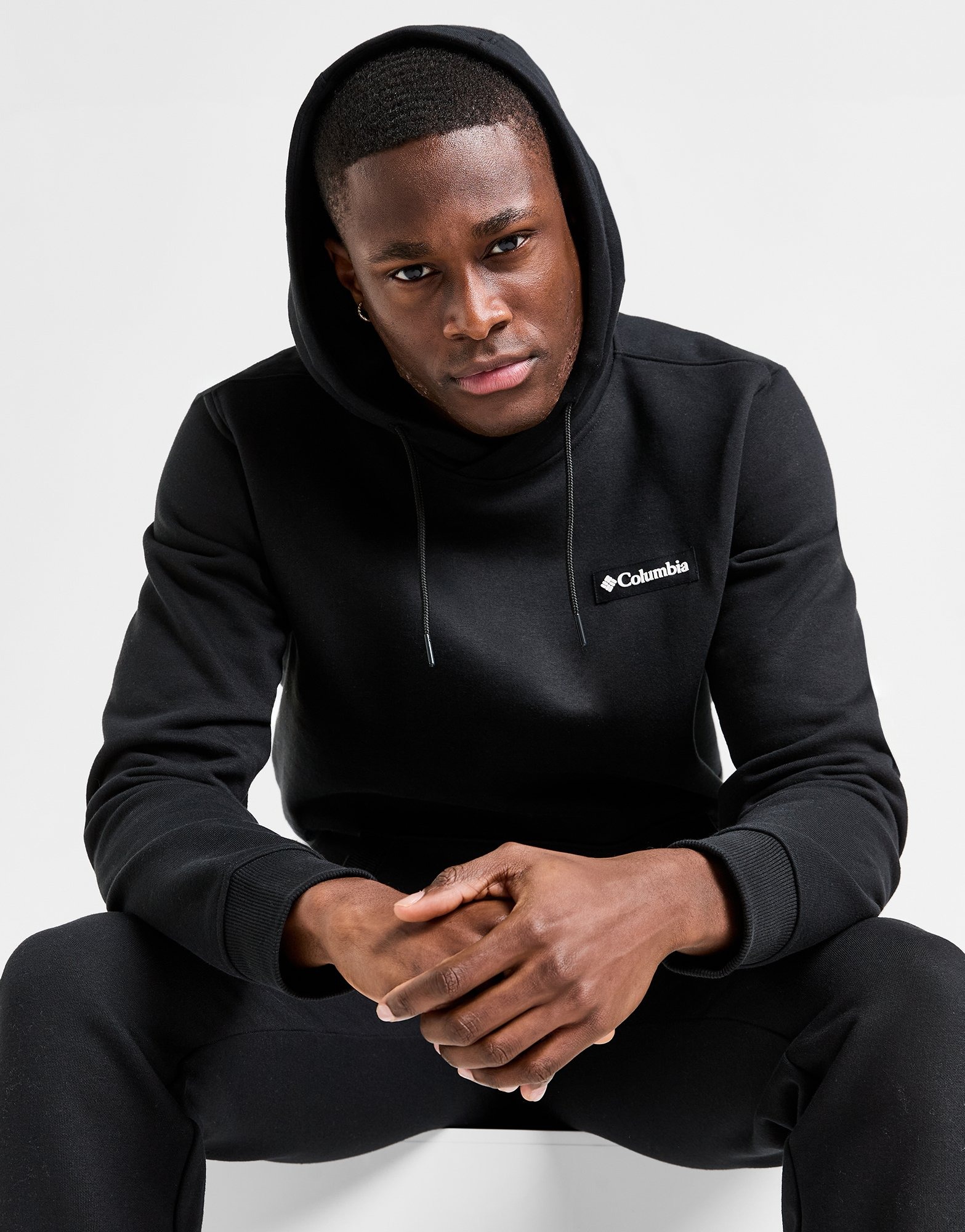 Columbia Overhead Hoodie In Nero Jd Sports