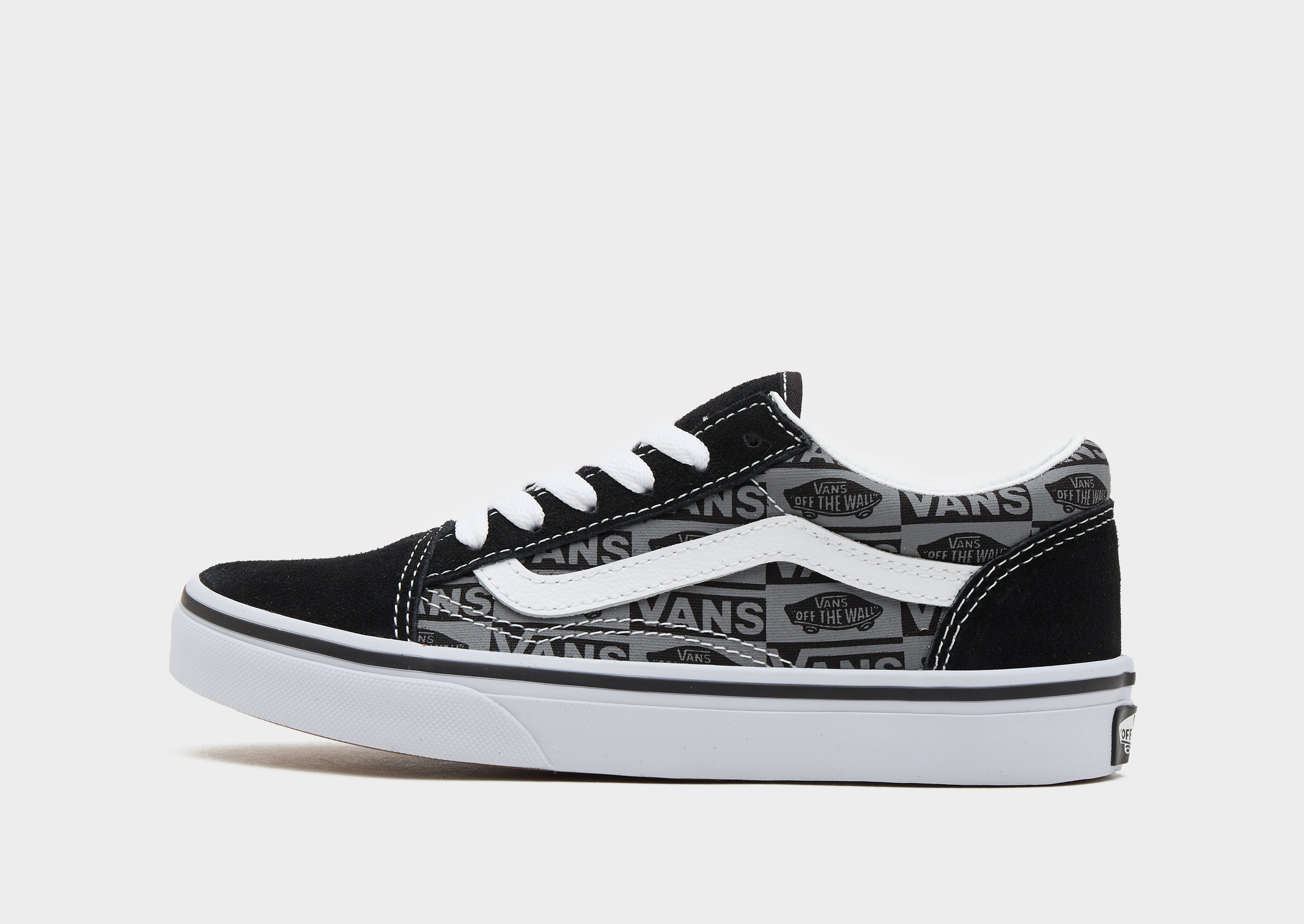 Vans Old Skool Para Criança Em Preto Jd Sports