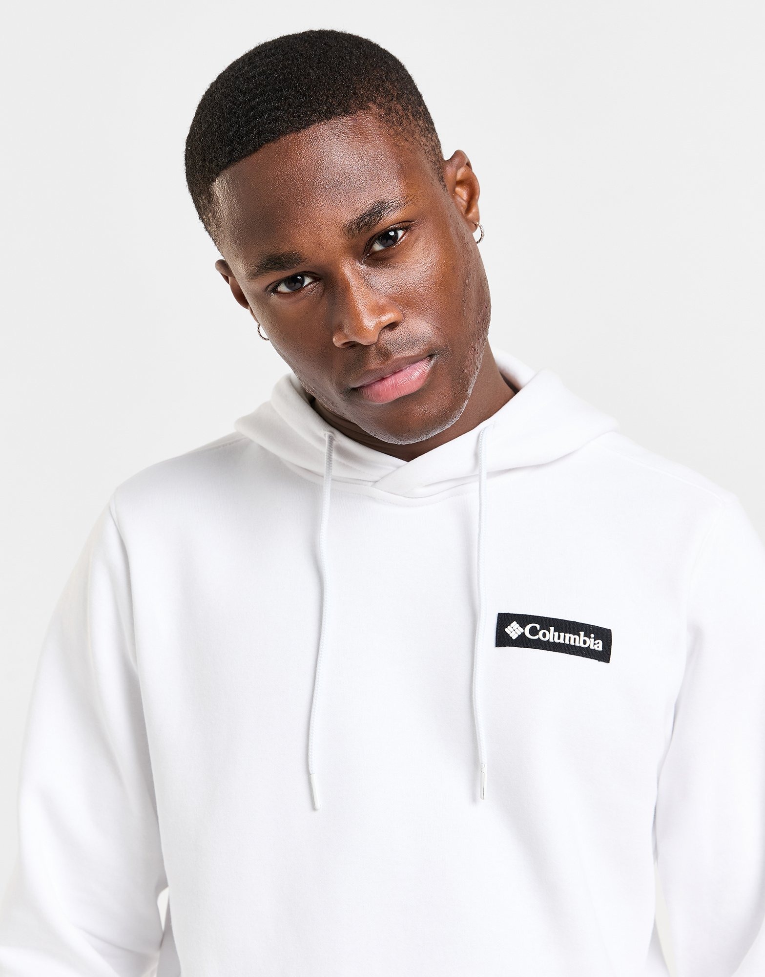 Columbia Overhead Hoodie em Branco | JD Sports